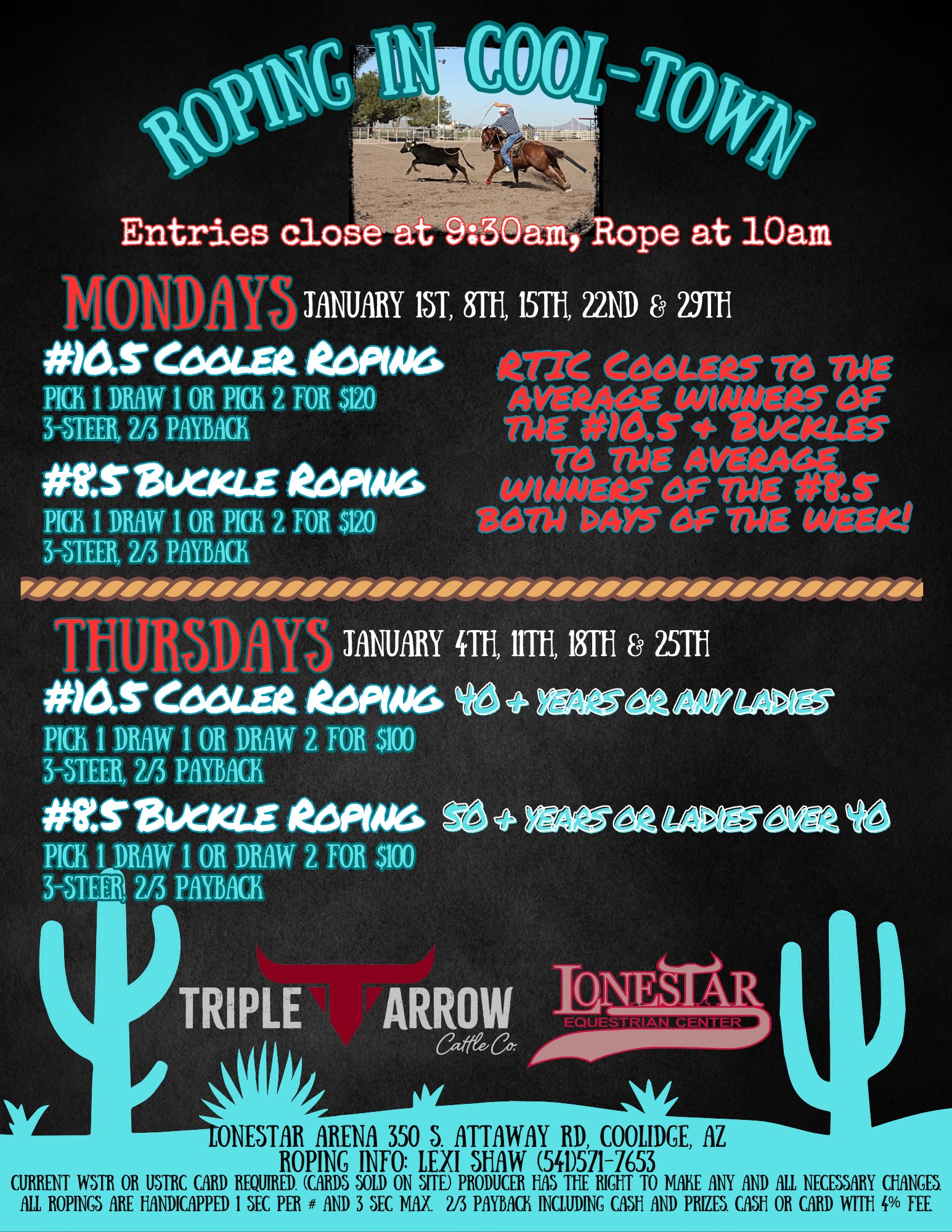 Schedule - Global Handicaps