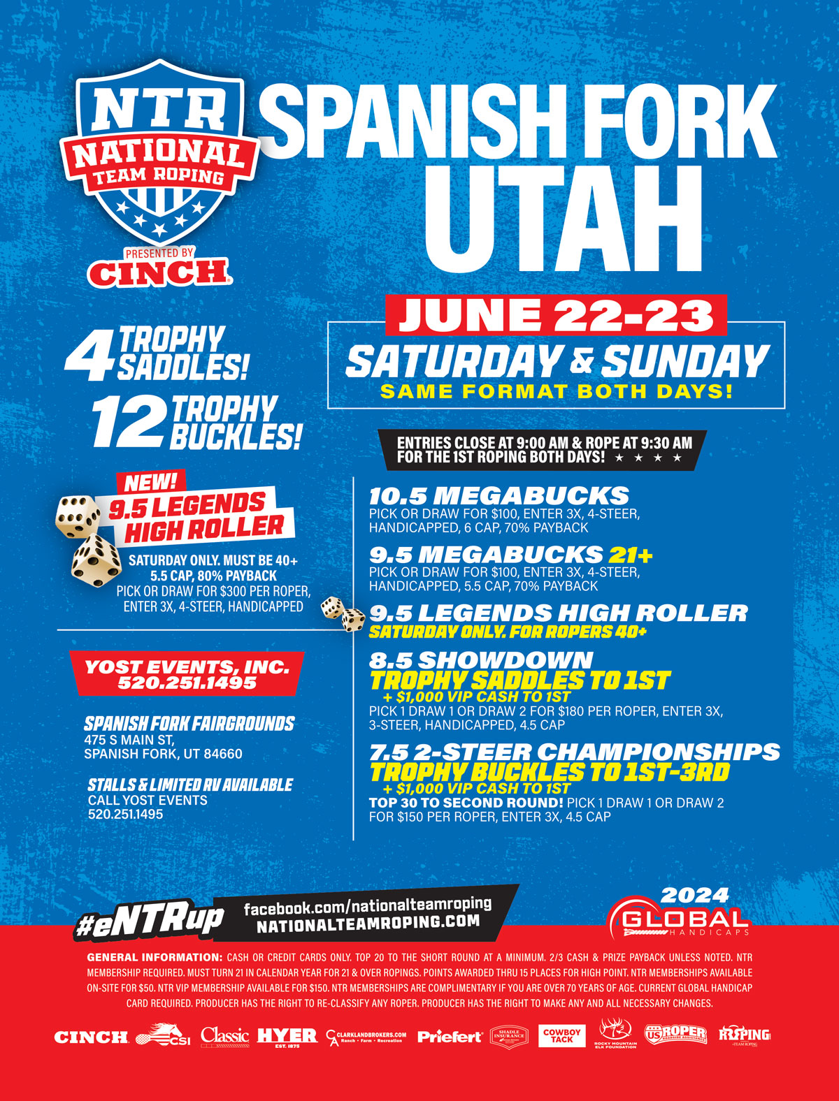 Schedule - Global Handicaps