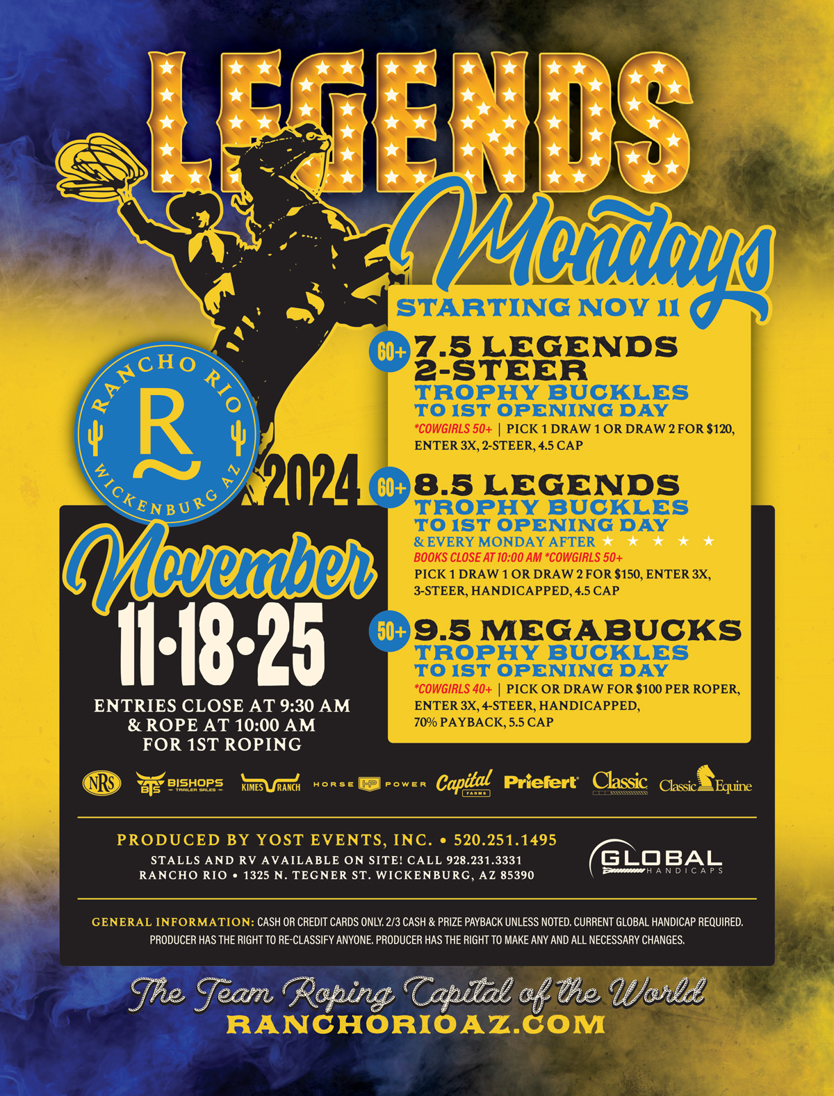 Schedule - Global Handicaps