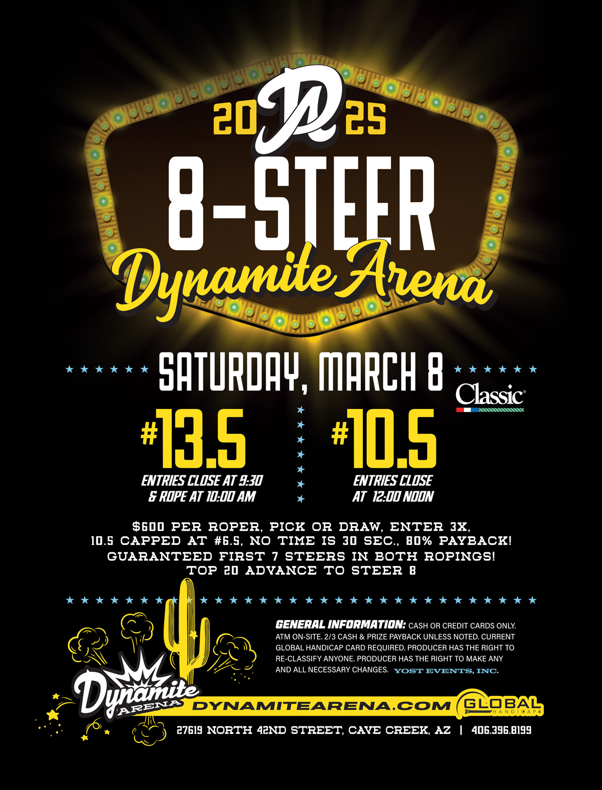 Schedule - Global Handicaps