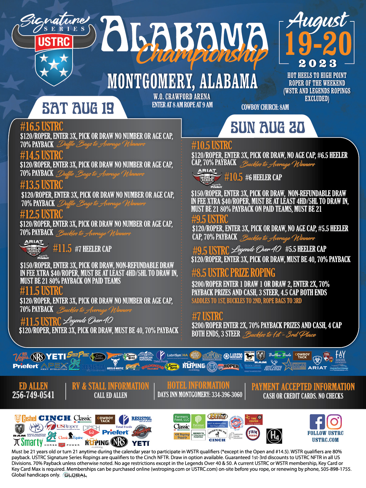 Calendar | World Series of Team Roping