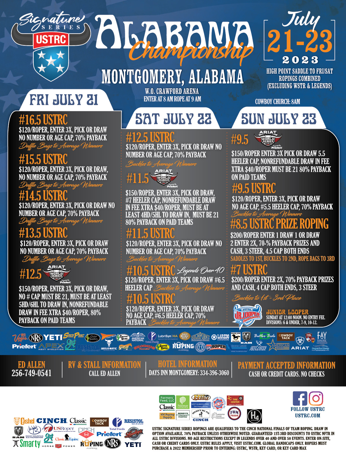 Calendar | World Series of Team Roping