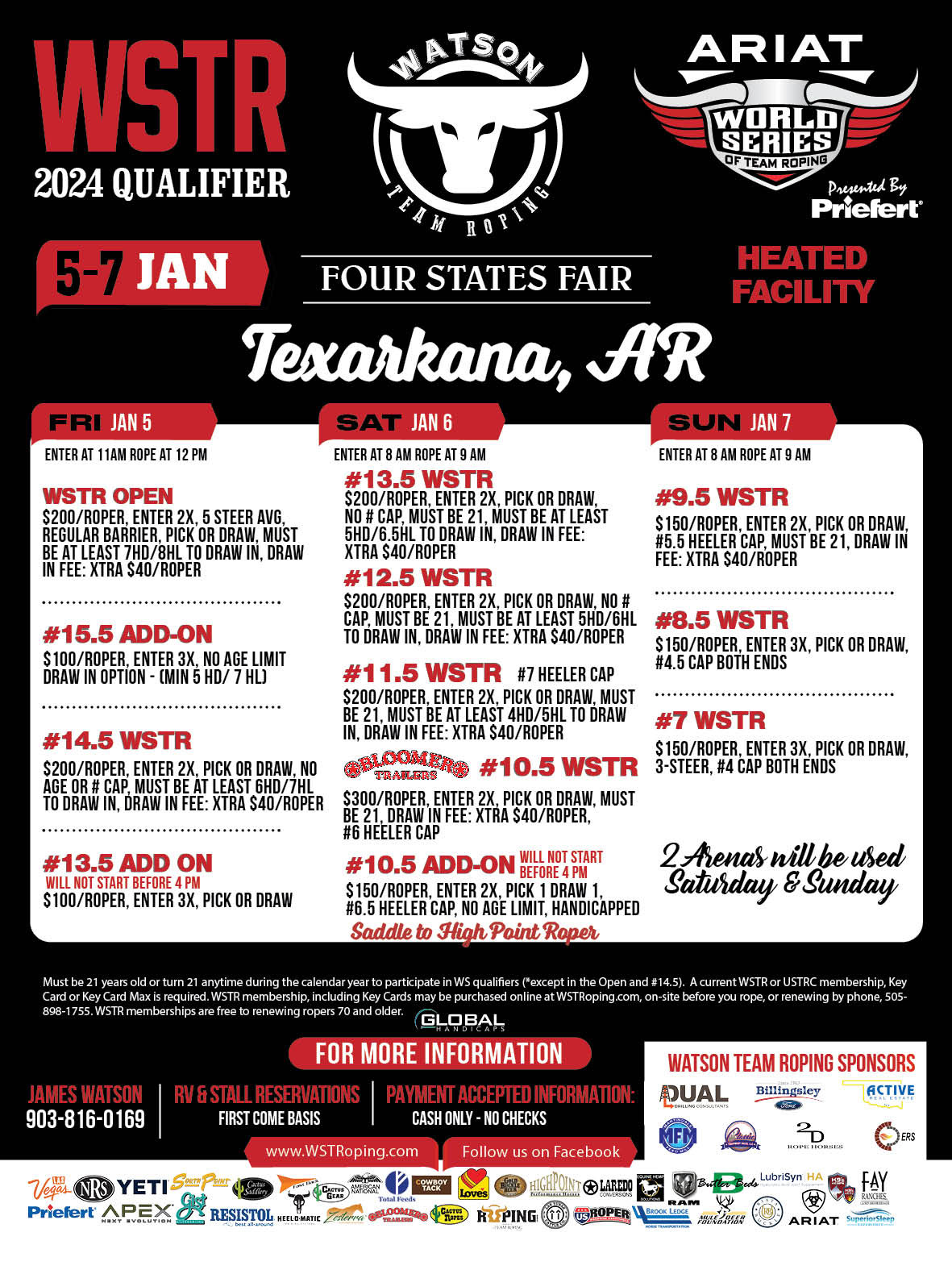 Calendar | World Series of Team Roping