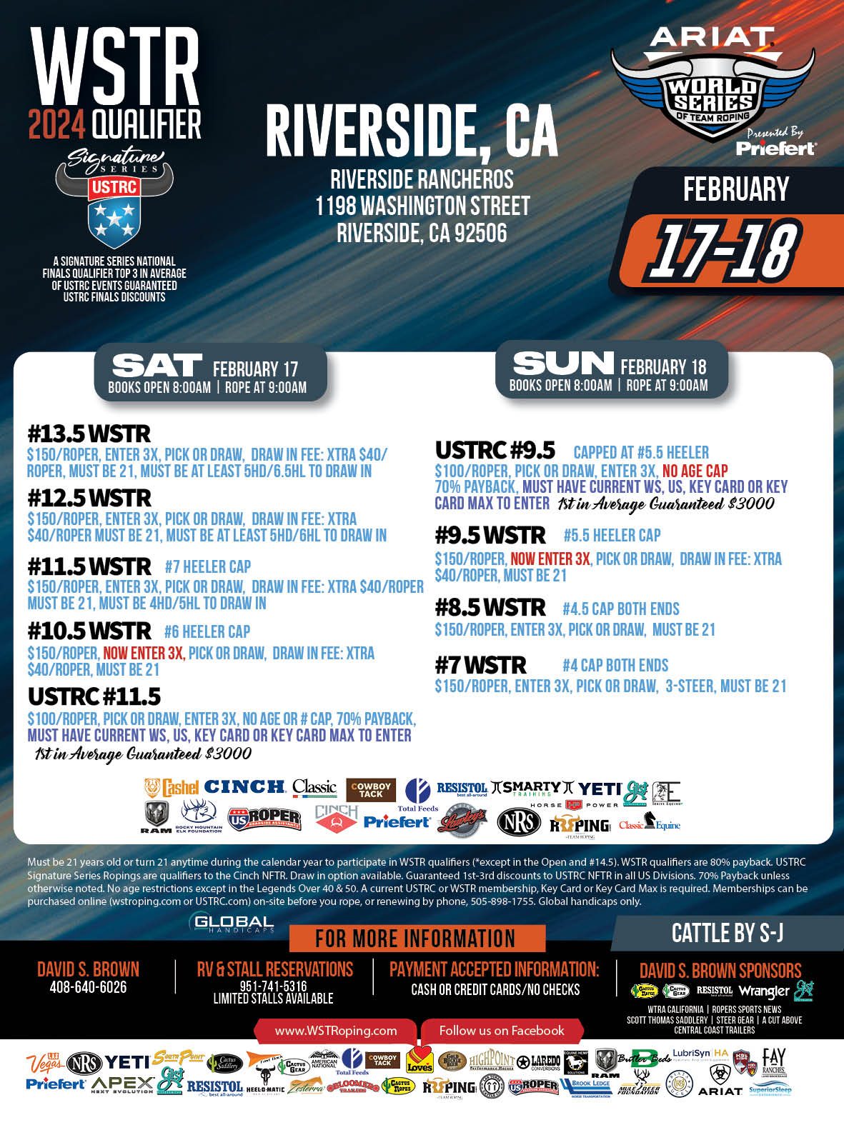 Calendar | World Series of Team Roping