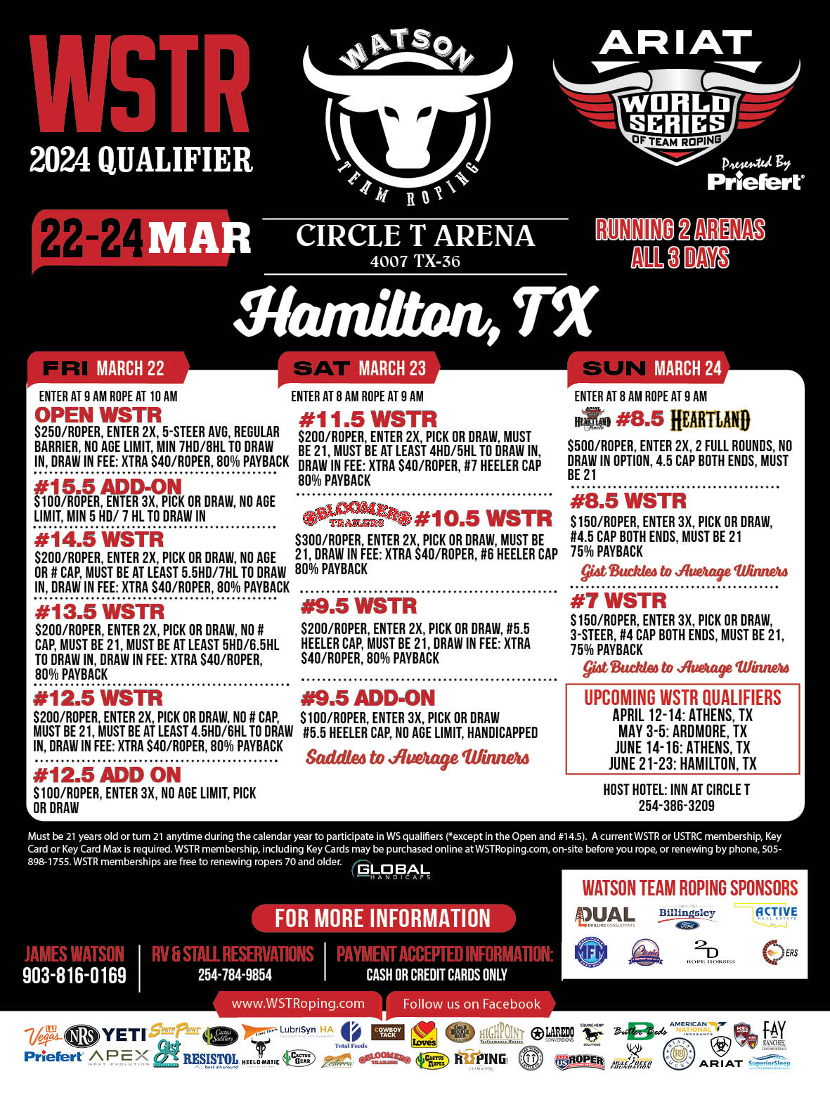 Calendar | World Series of Team Roping