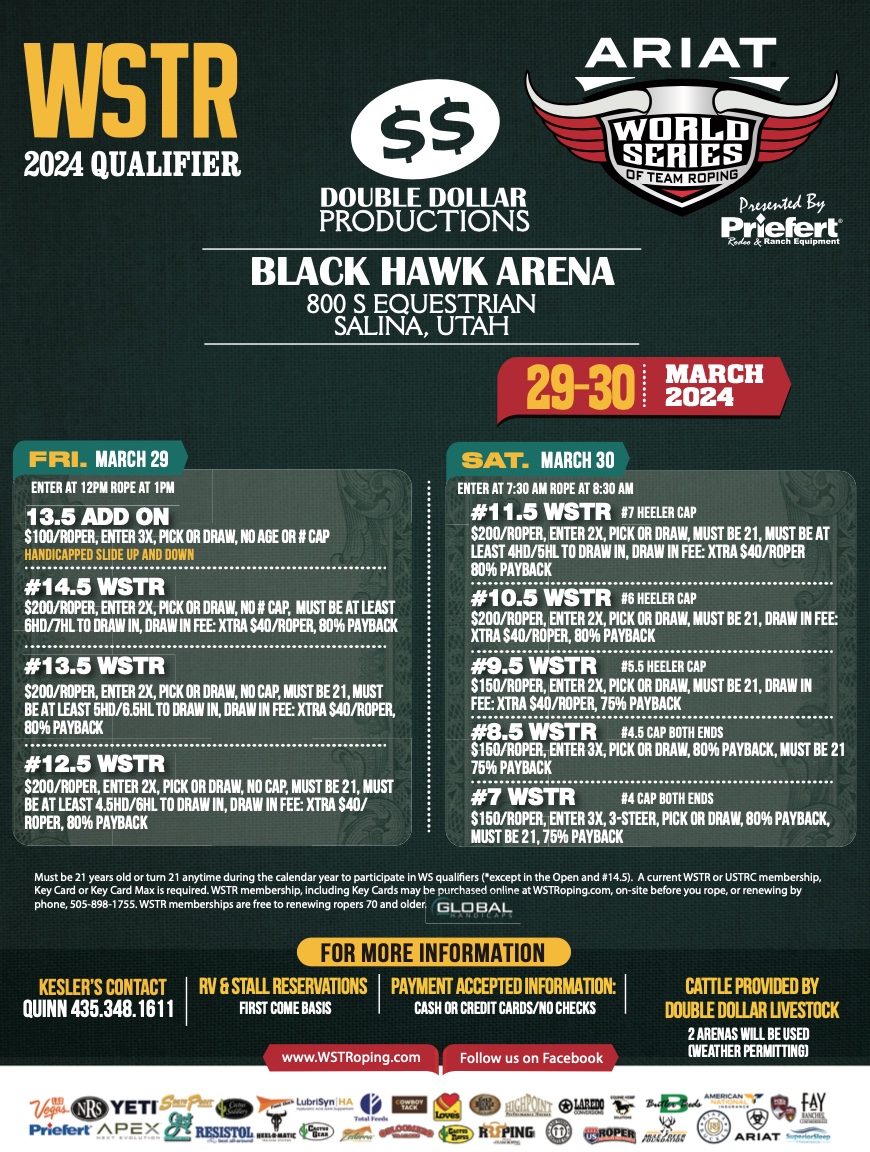 Calendar | World Series of Team Roping