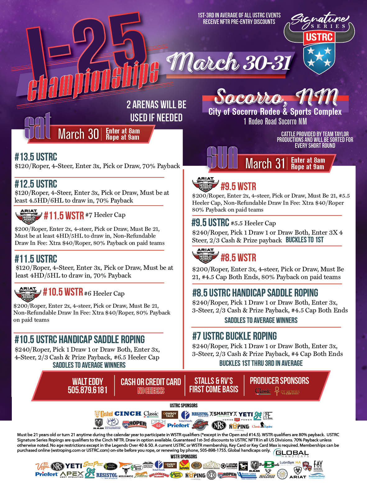 Calendar | World Series of Team Roping