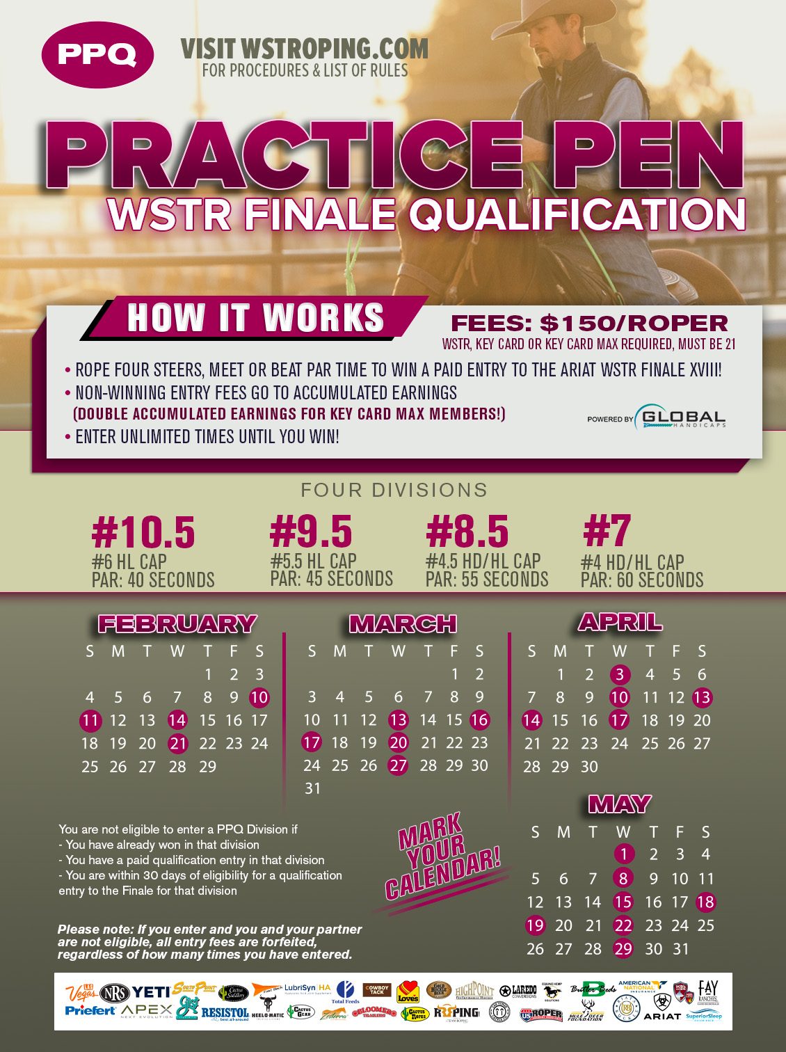 Calendar | World Series of Team Roping