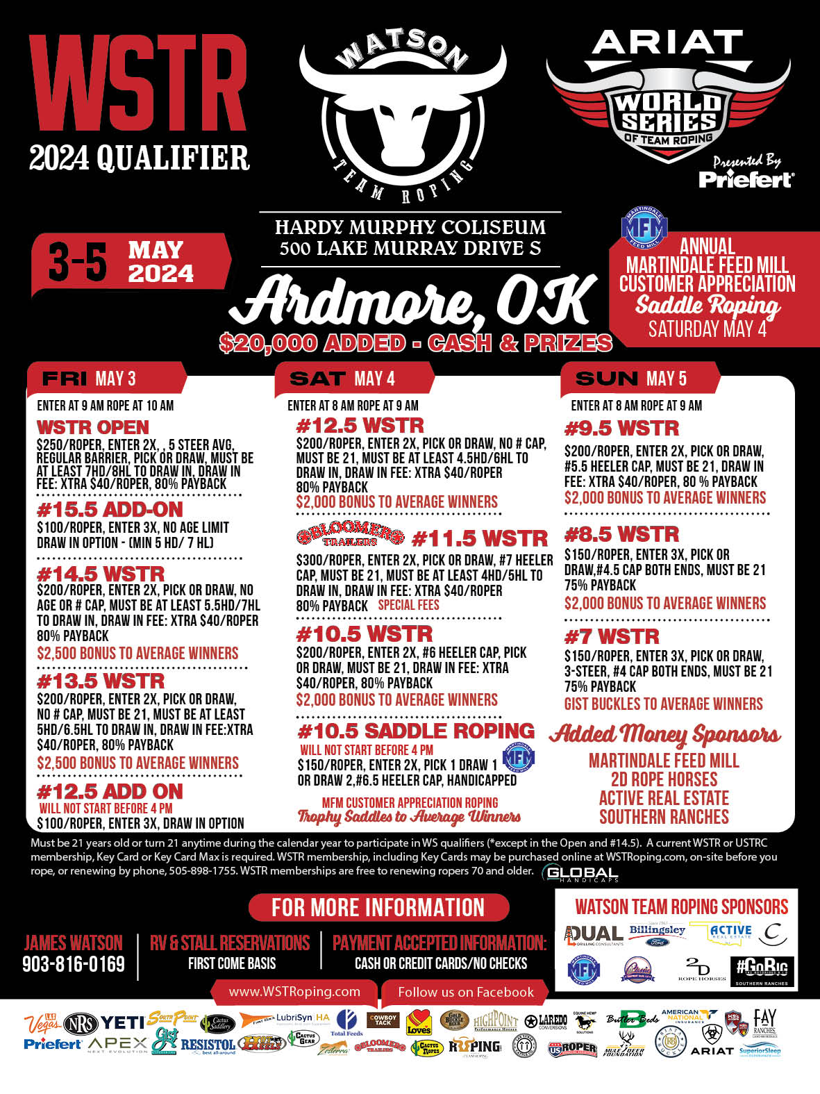 Calendar | World Series of Team Roping