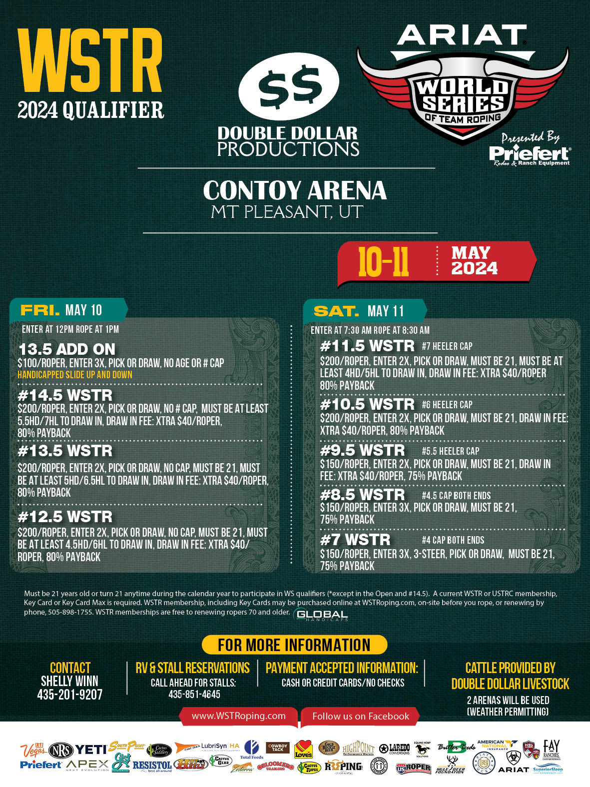 Calendar | World Series of Team Roping