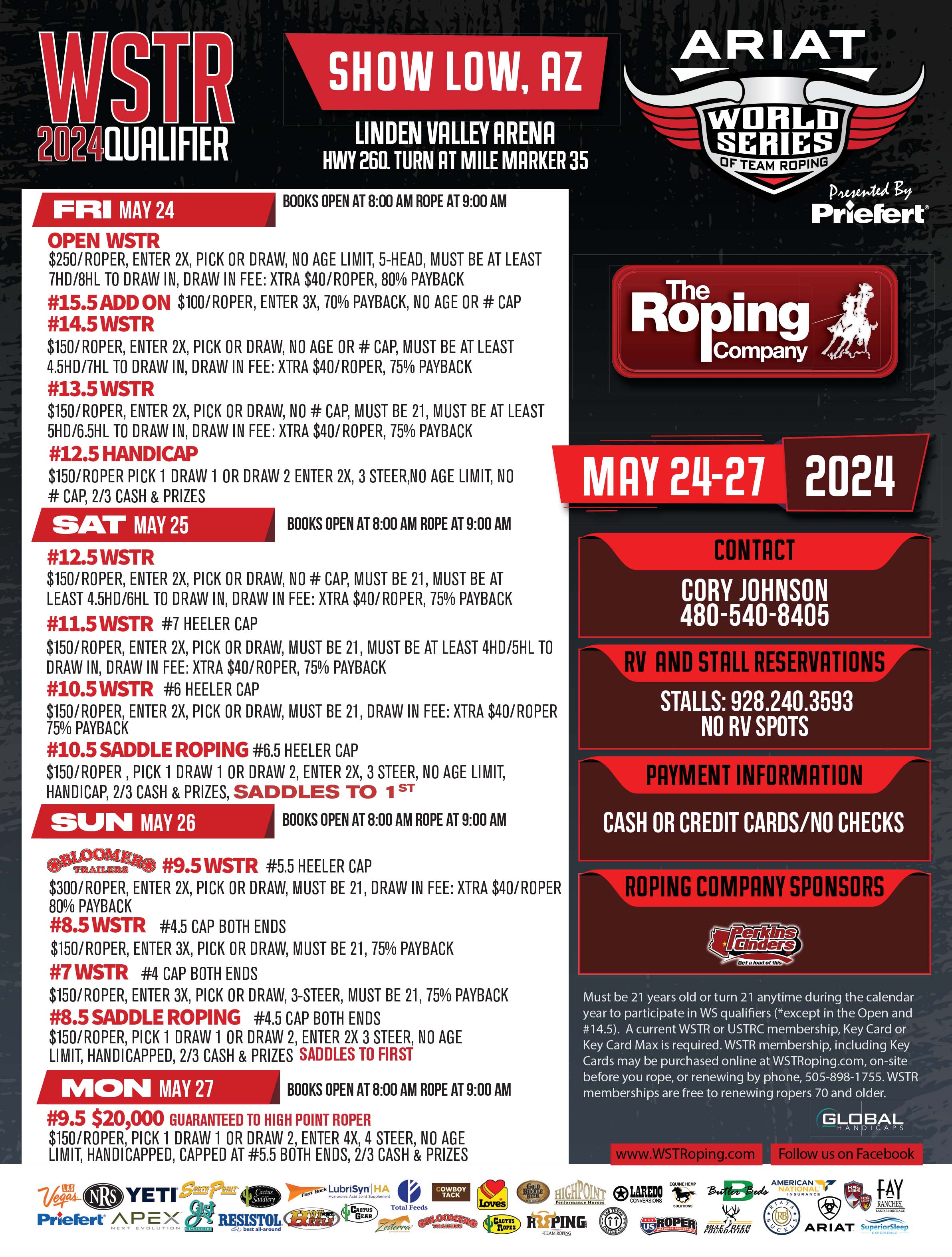 Calendar | World Series of Team Roping