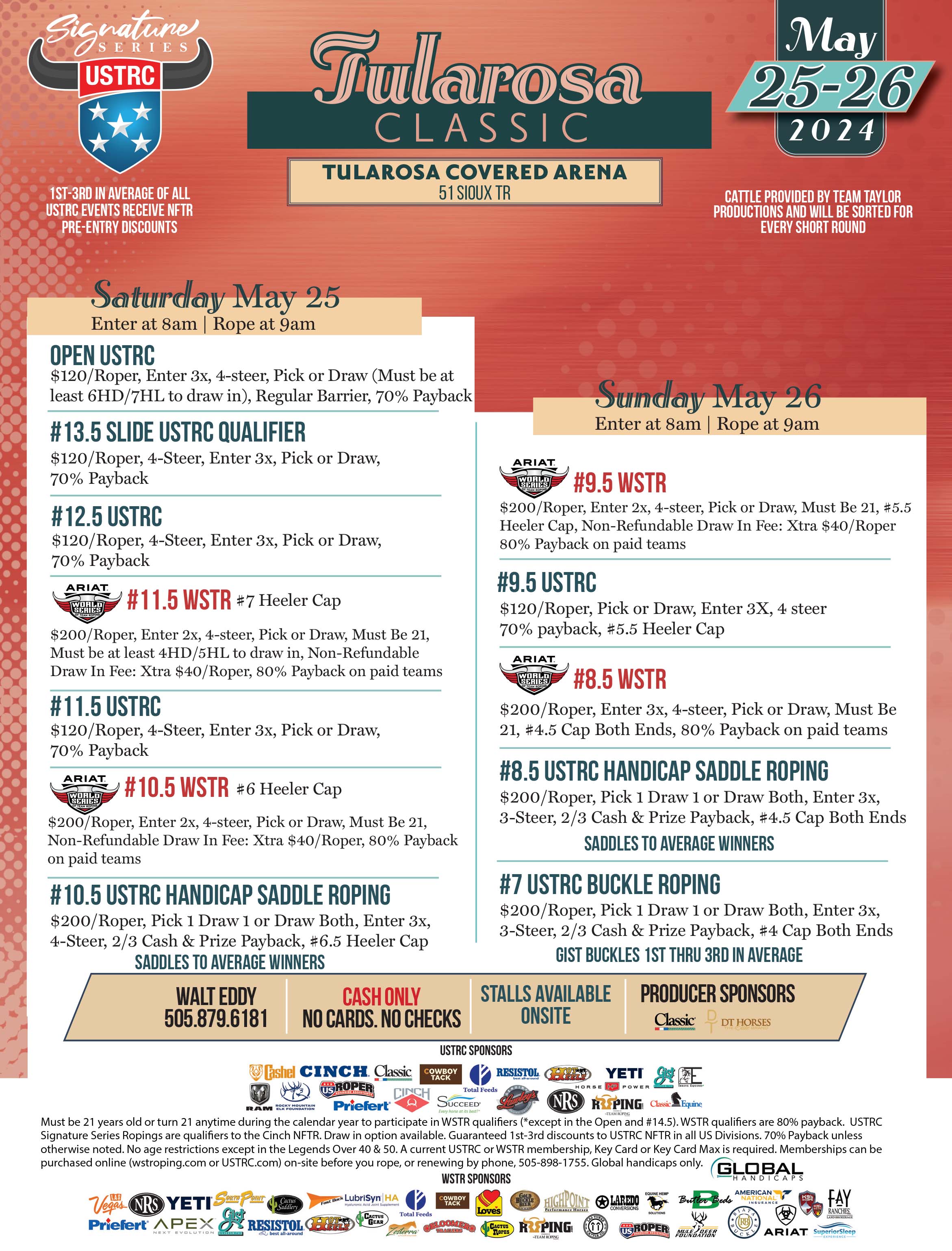 Calendar | World Series of Team Roping