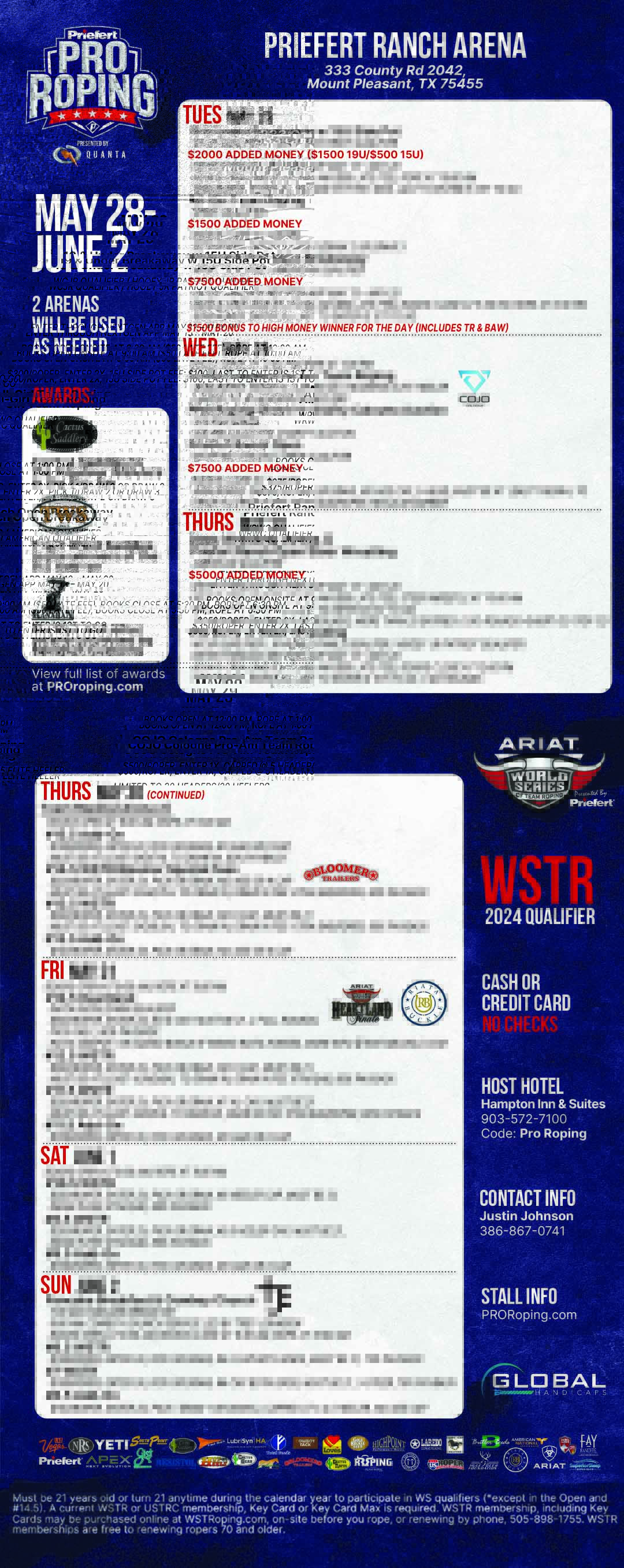 Calendar | World Series of Team Roping