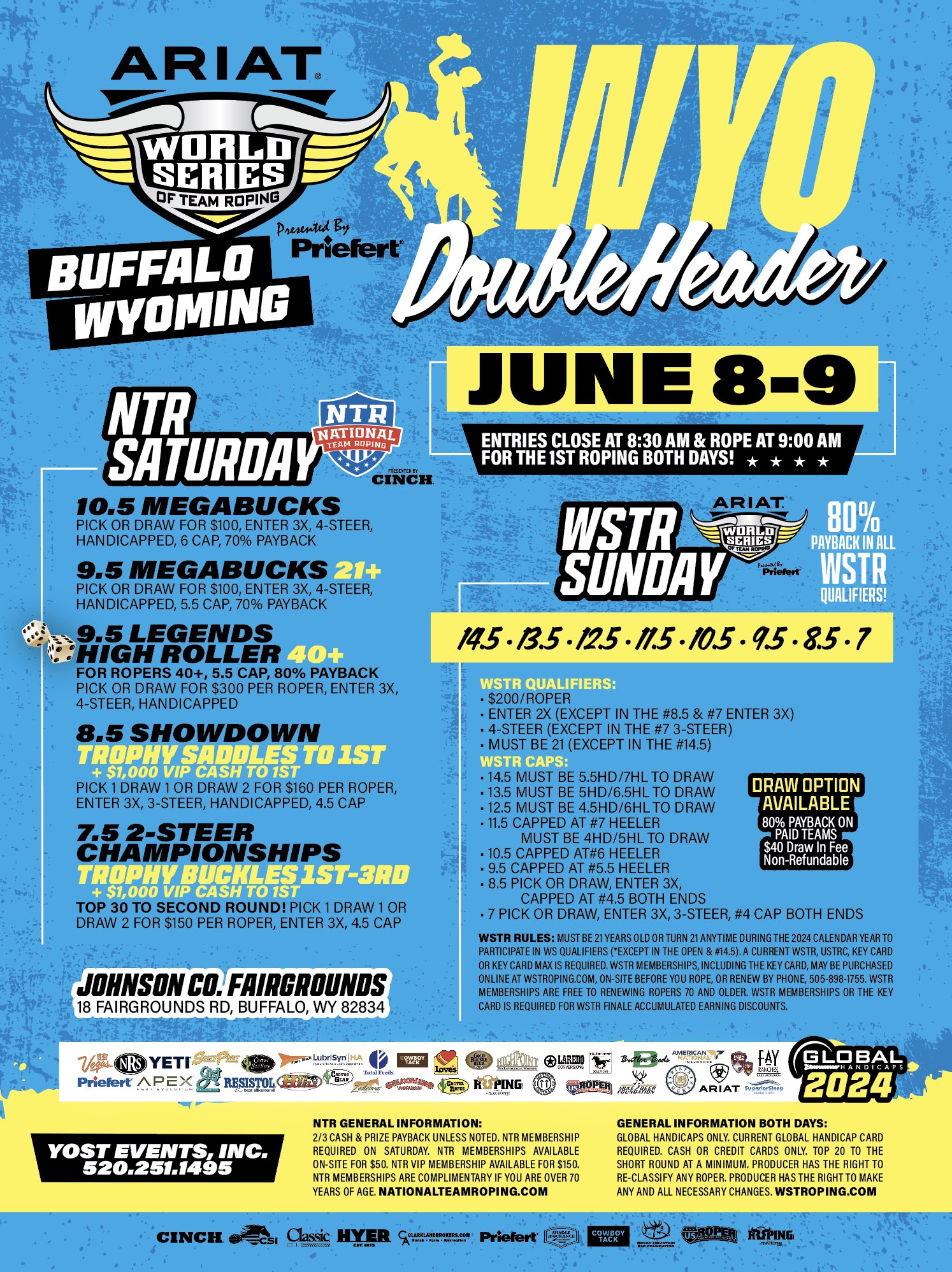 Calendar | World Series of Team Roping