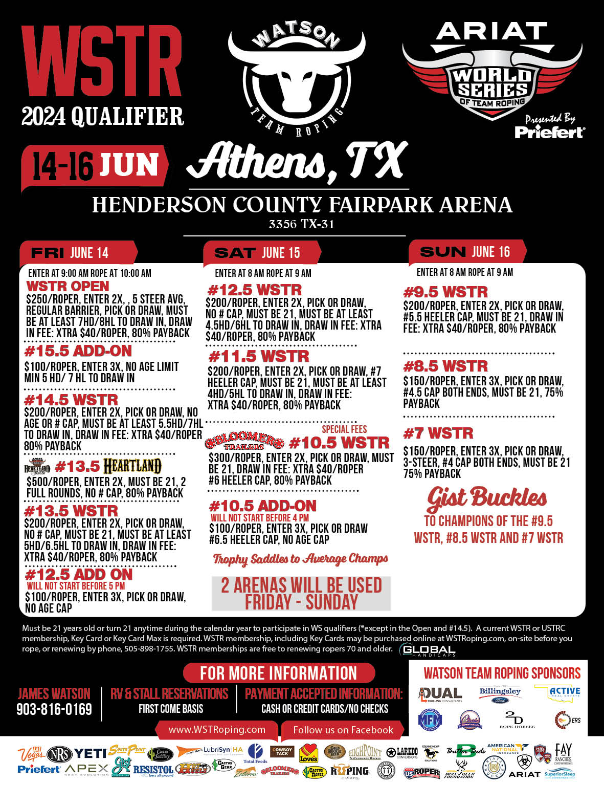 Calendar | World Series of Team Roping