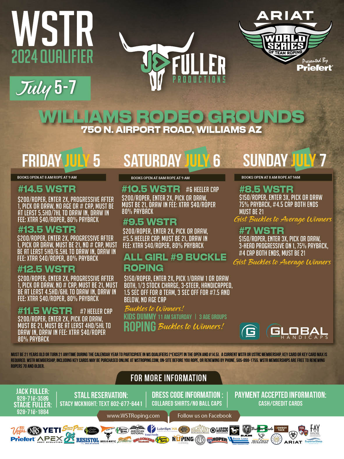 Calendar | World Series of Team Roping