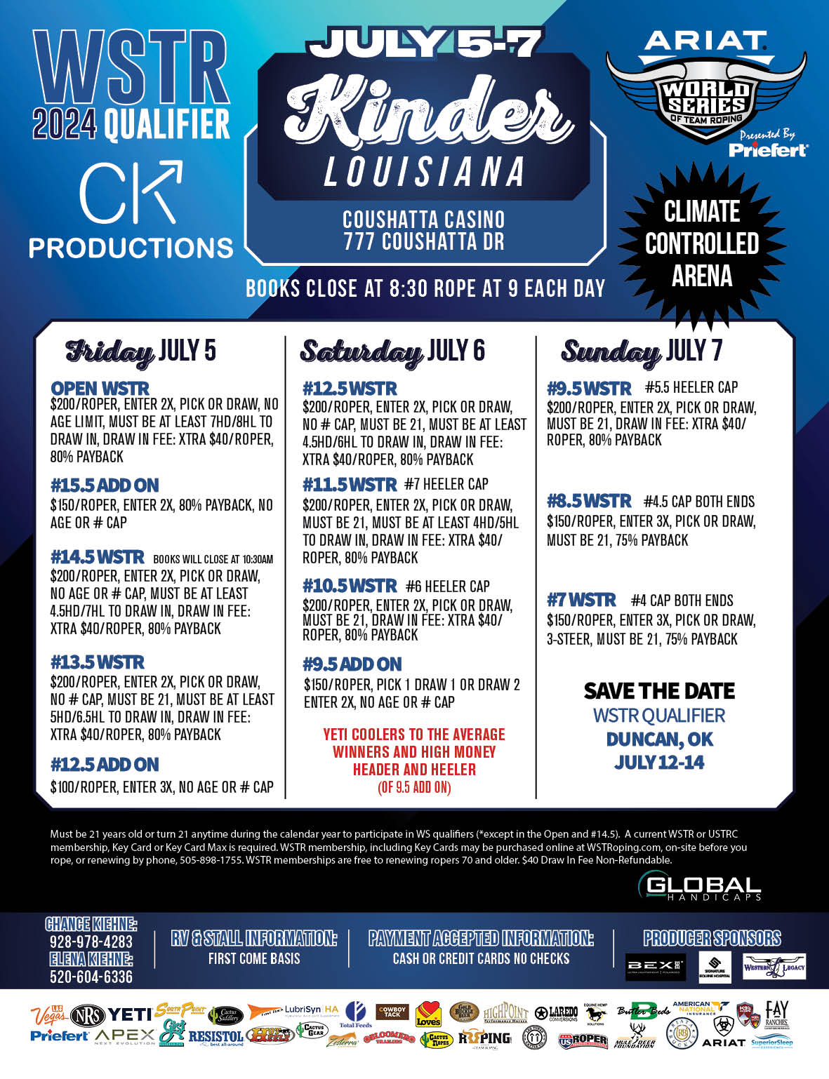 Calendar | World Series of Team Roping