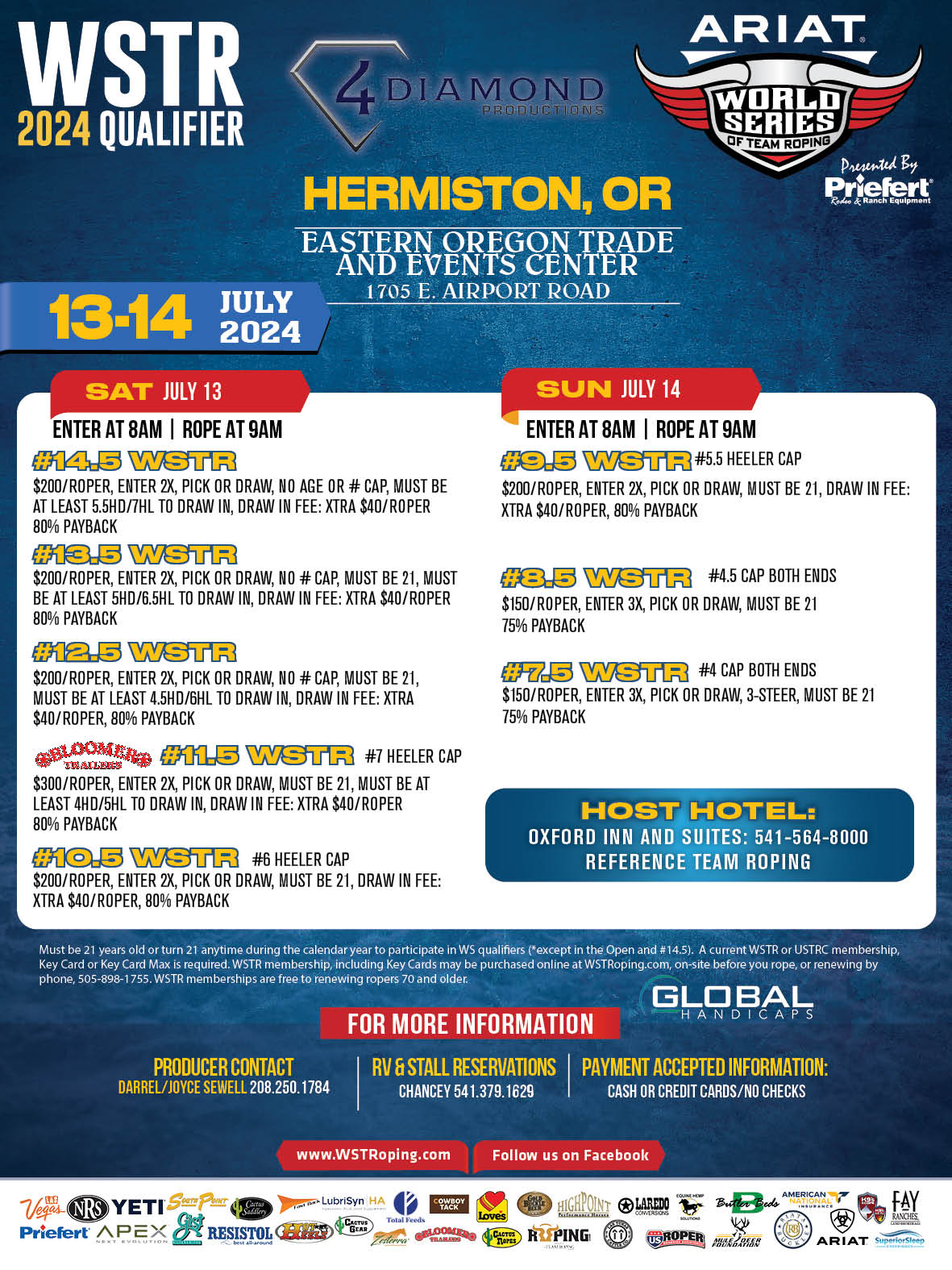 Calendar | World Series of Team Roping