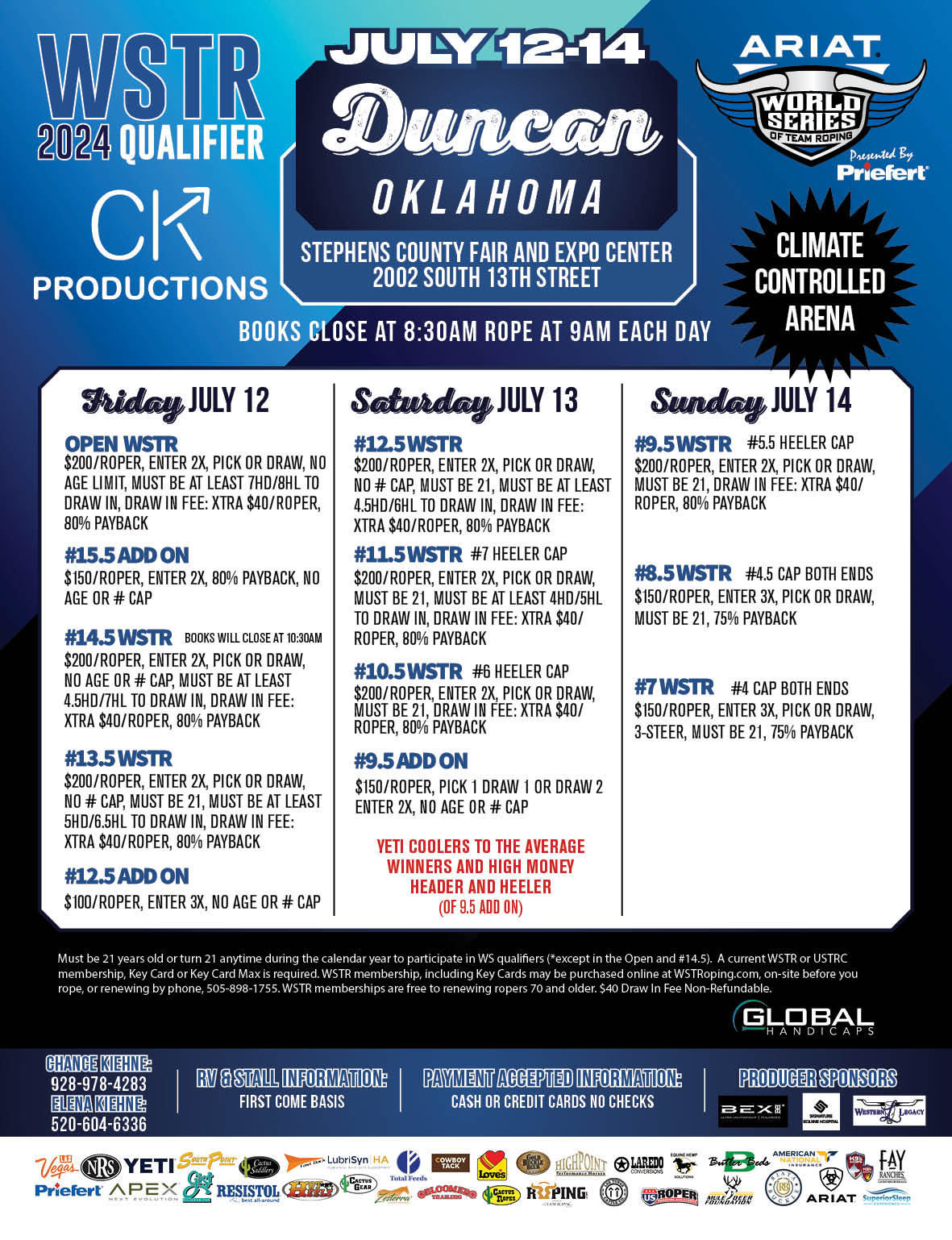 Calendar | World Series of Team Roping