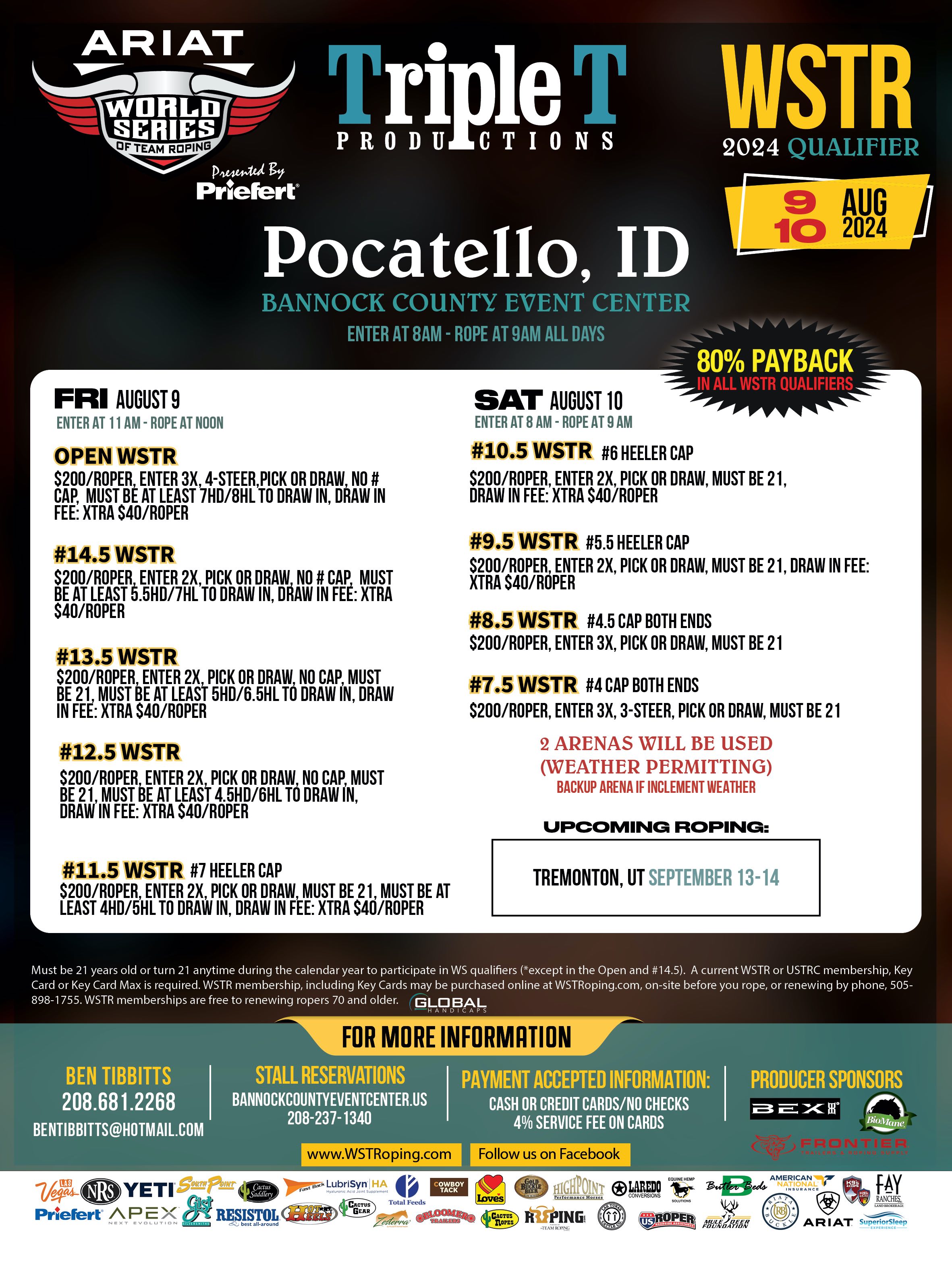 Calendar | World Series of Team Roping