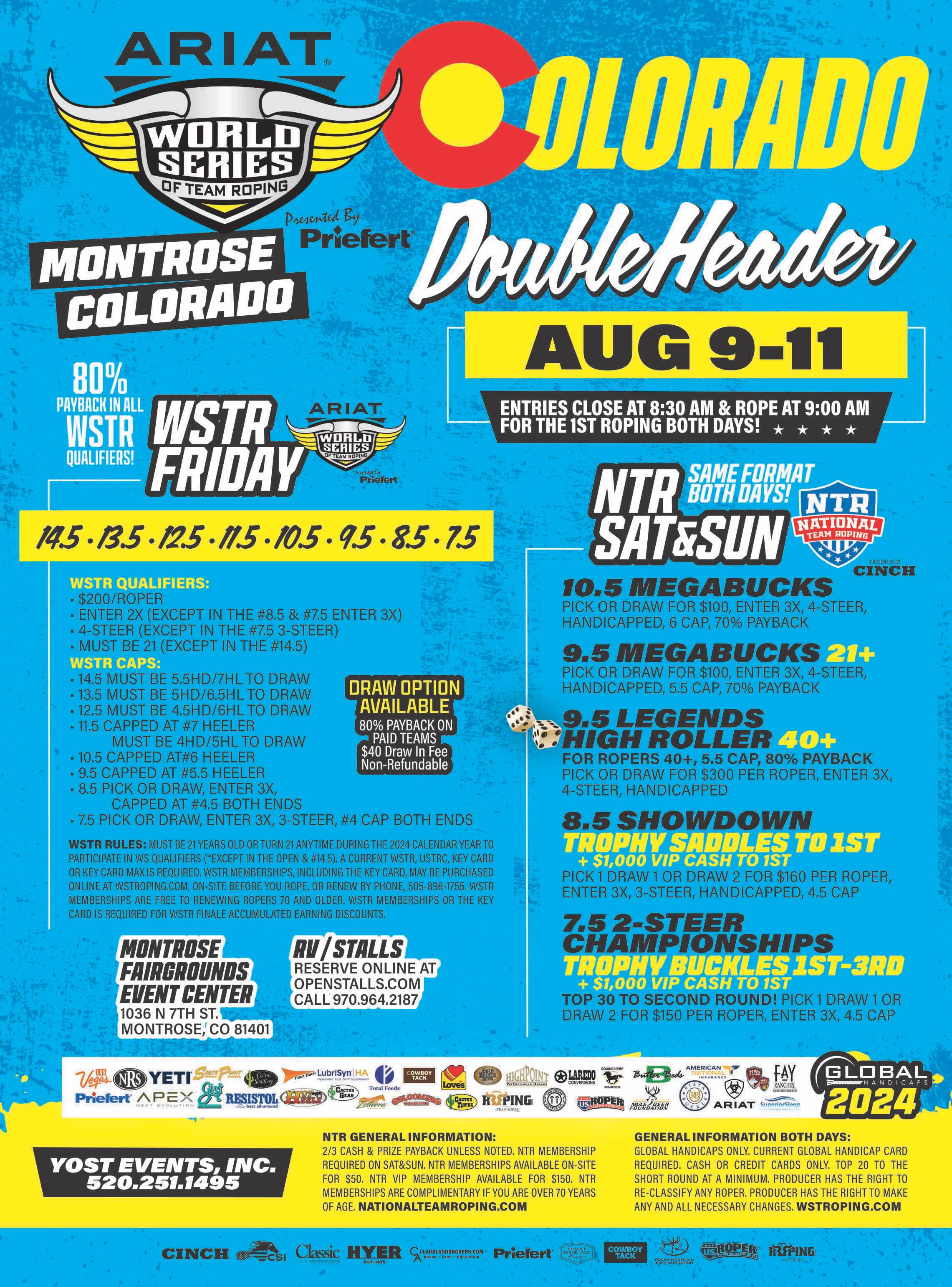 Calendar | World Series of Team Roping