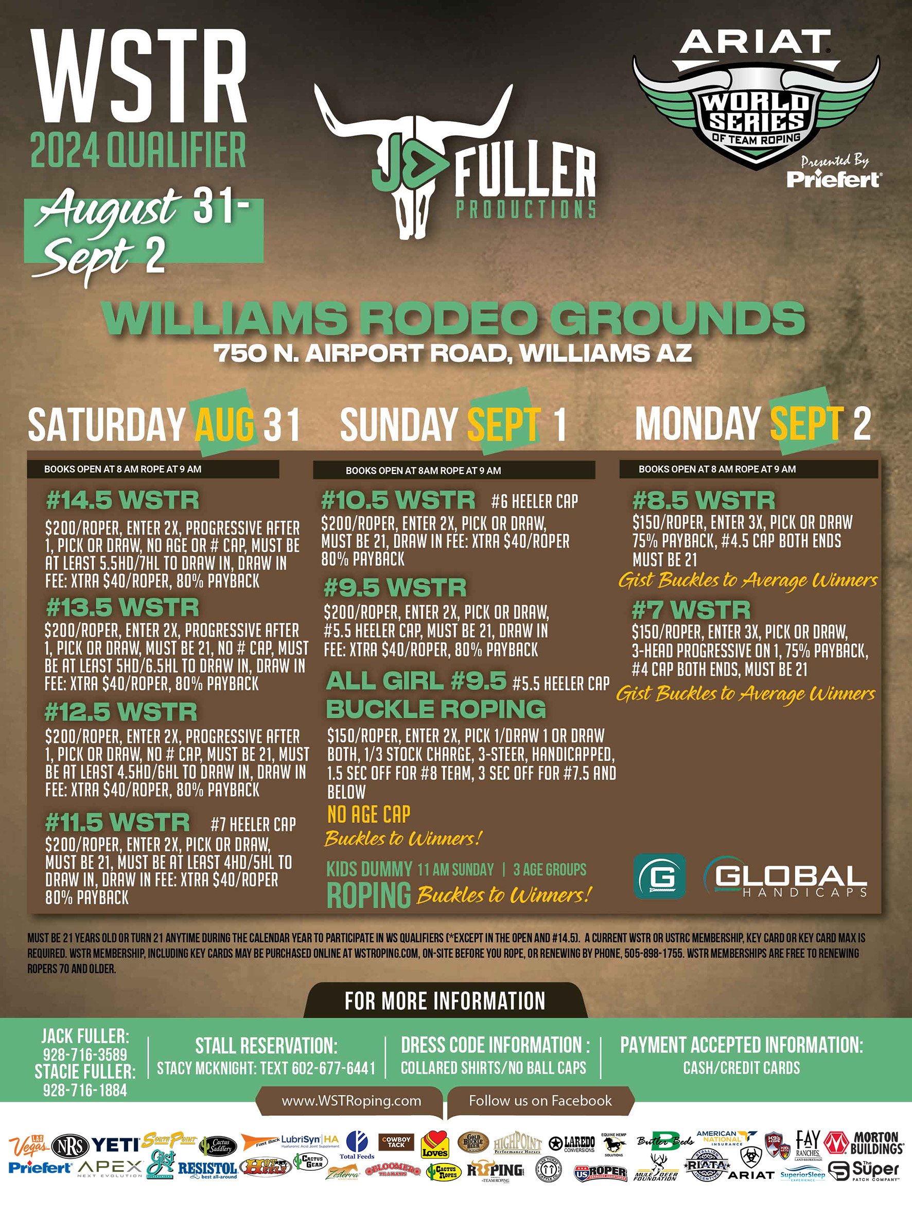 Calendar | World Series of Team Roping