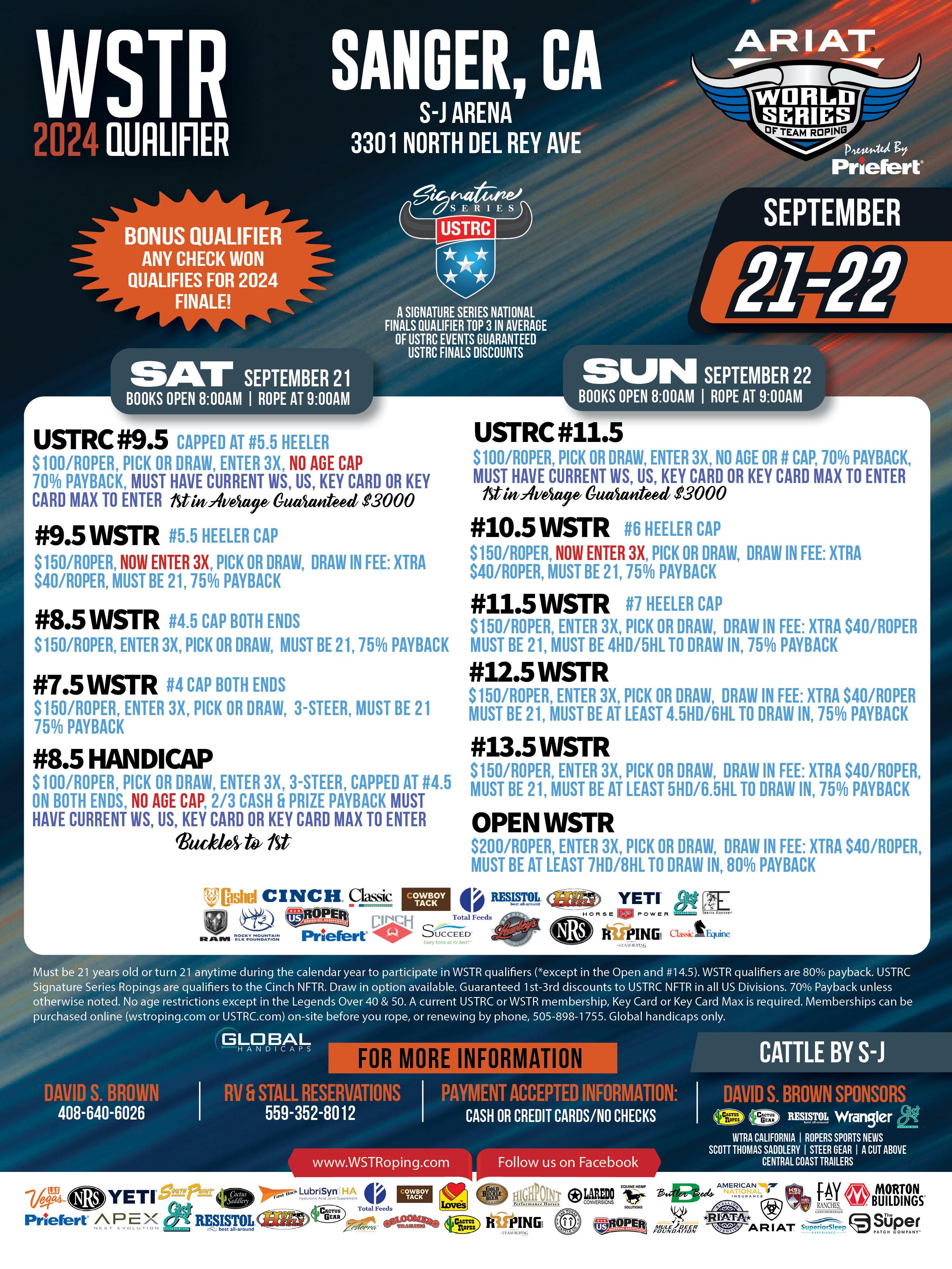 Calendar | World Series of Team Roping