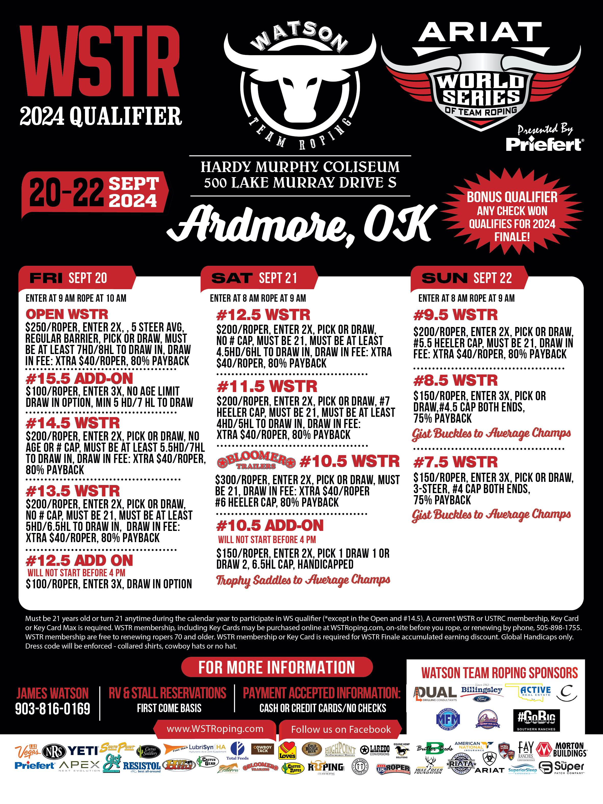 Calendar | World Series of Team Roping