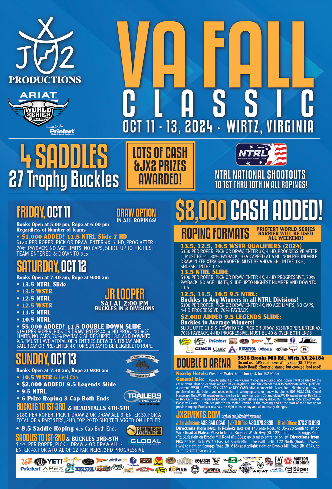 Calendar | World Series of Team Roping