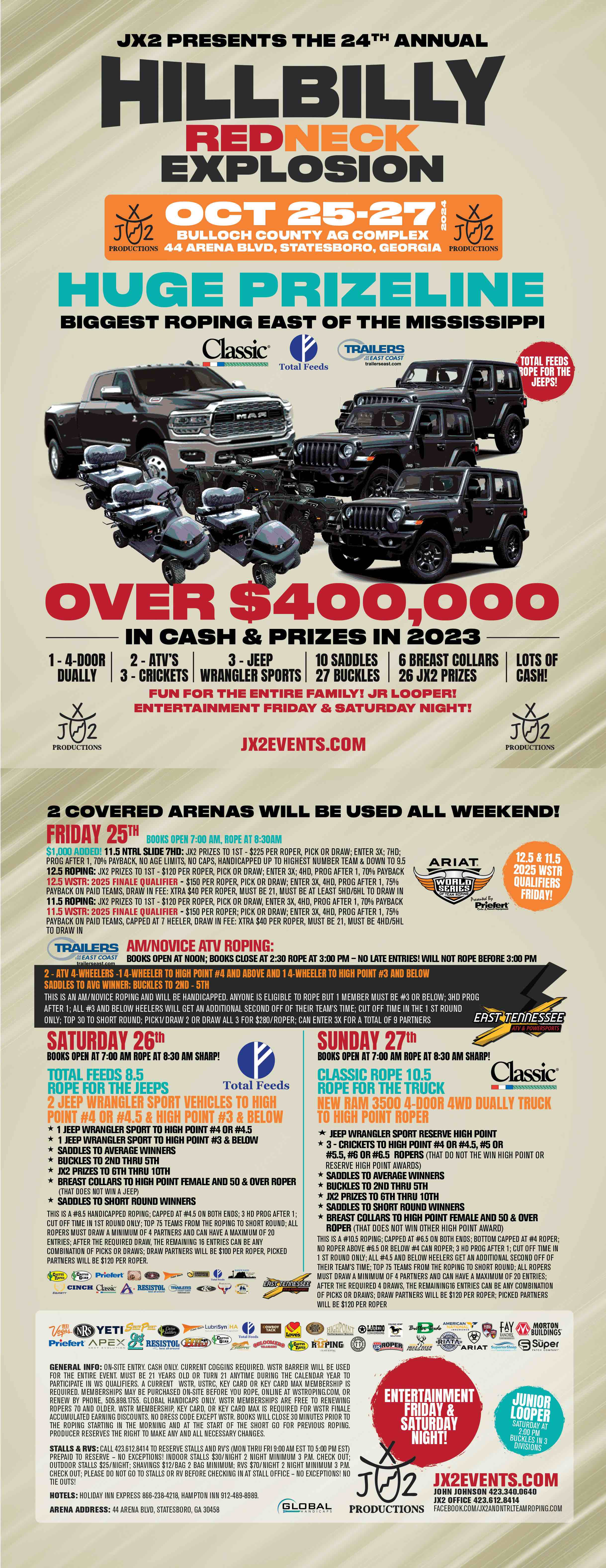 Calendar | World Series of Team Roping