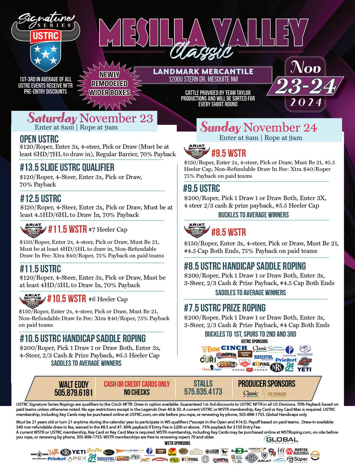 Calendar | World Series of Team Roping