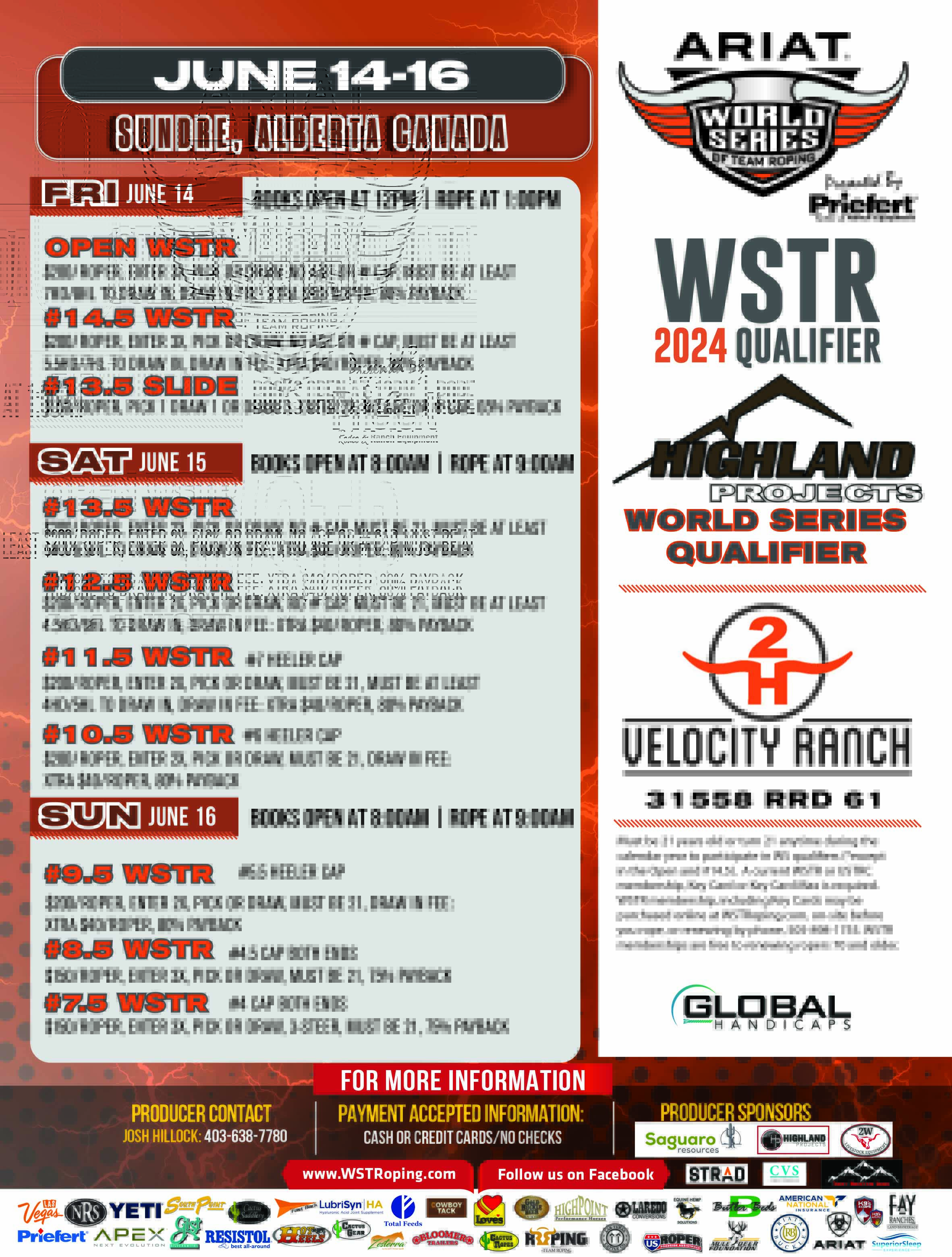 Calendar | World Series of Team Roping