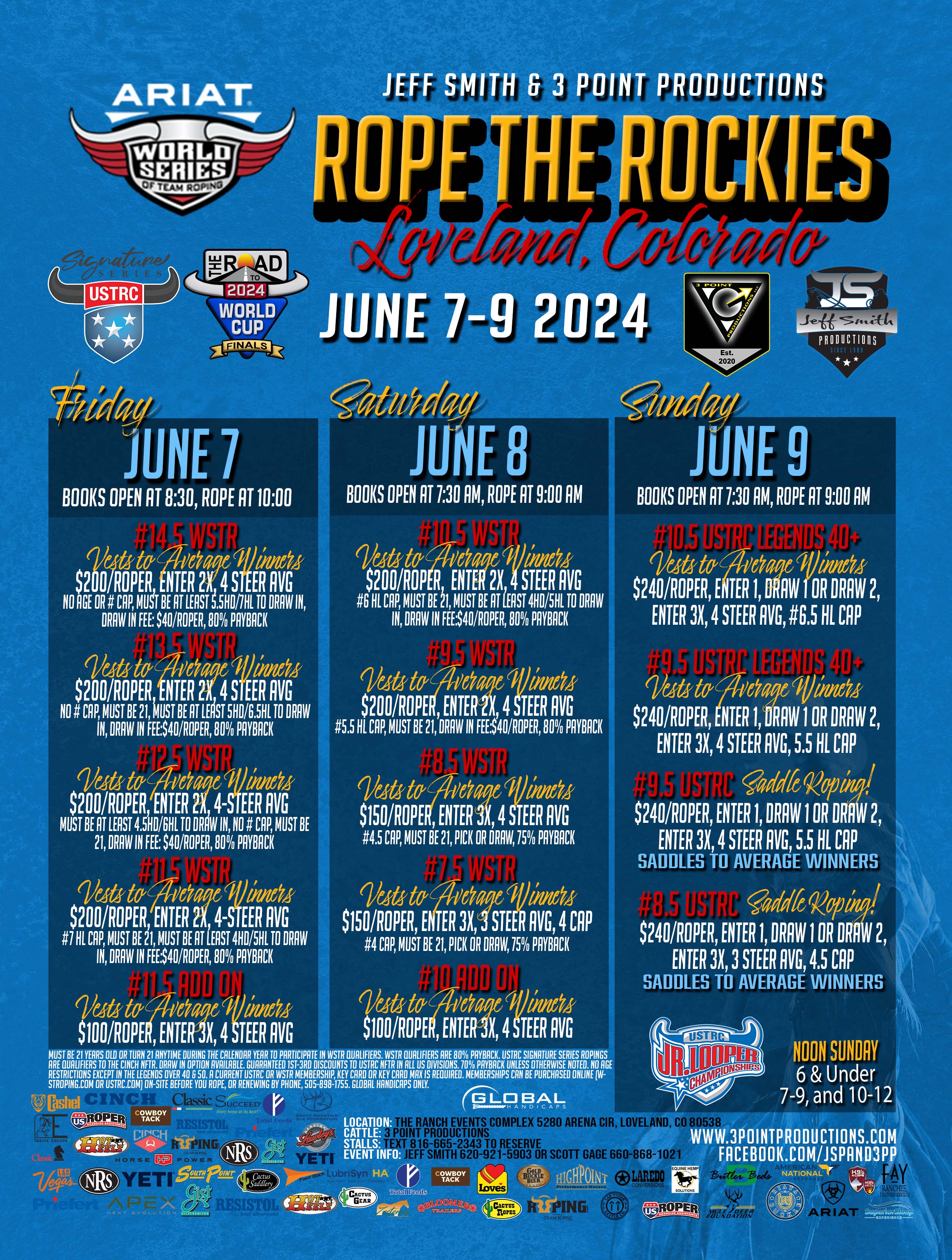 Calendar | World Series of Team Roping