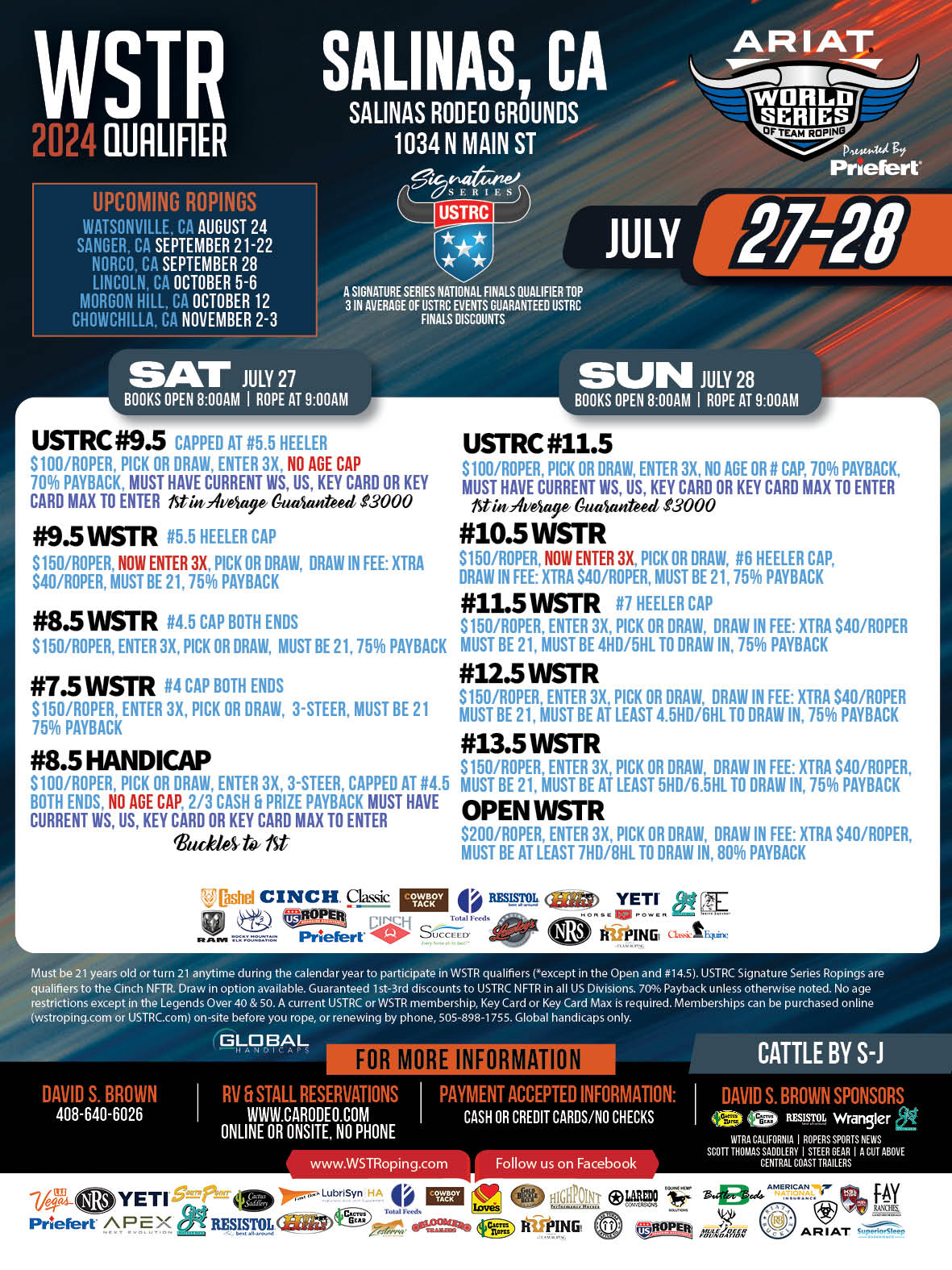 Calendar | World Series of Team Roping