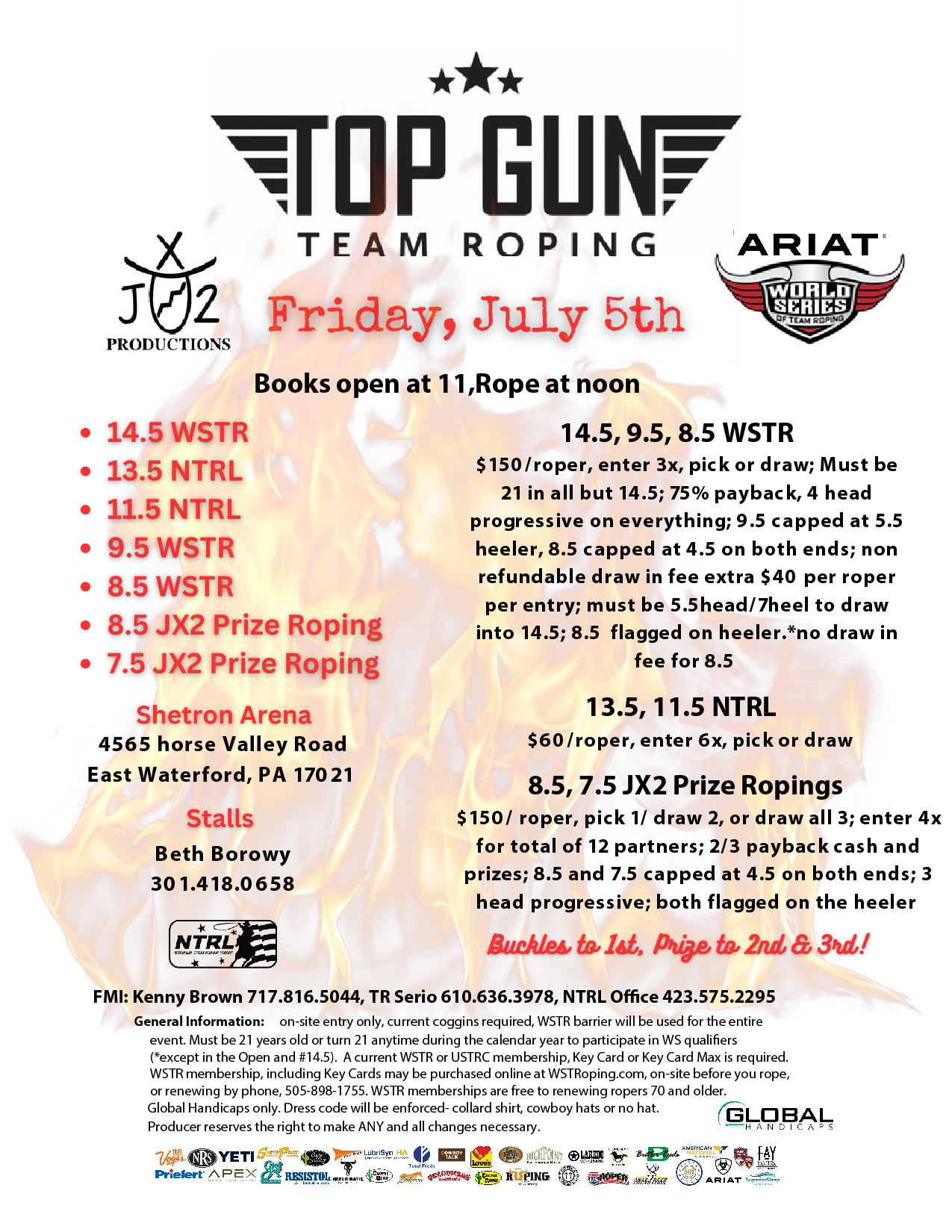 Calendar | World Series of Team Roping