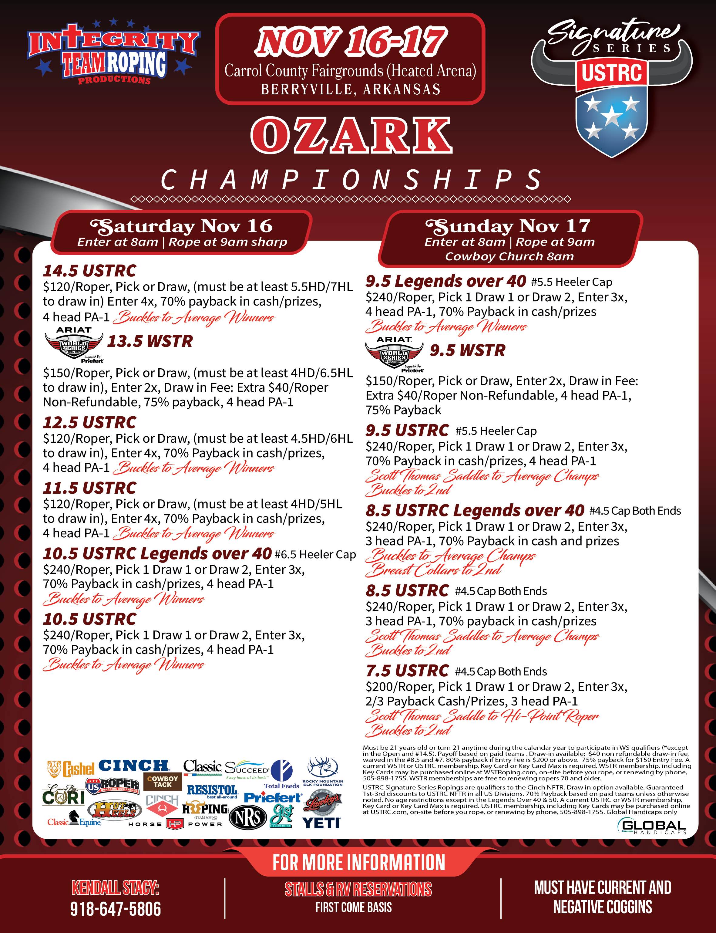 Calendar | World Series of Team Roping