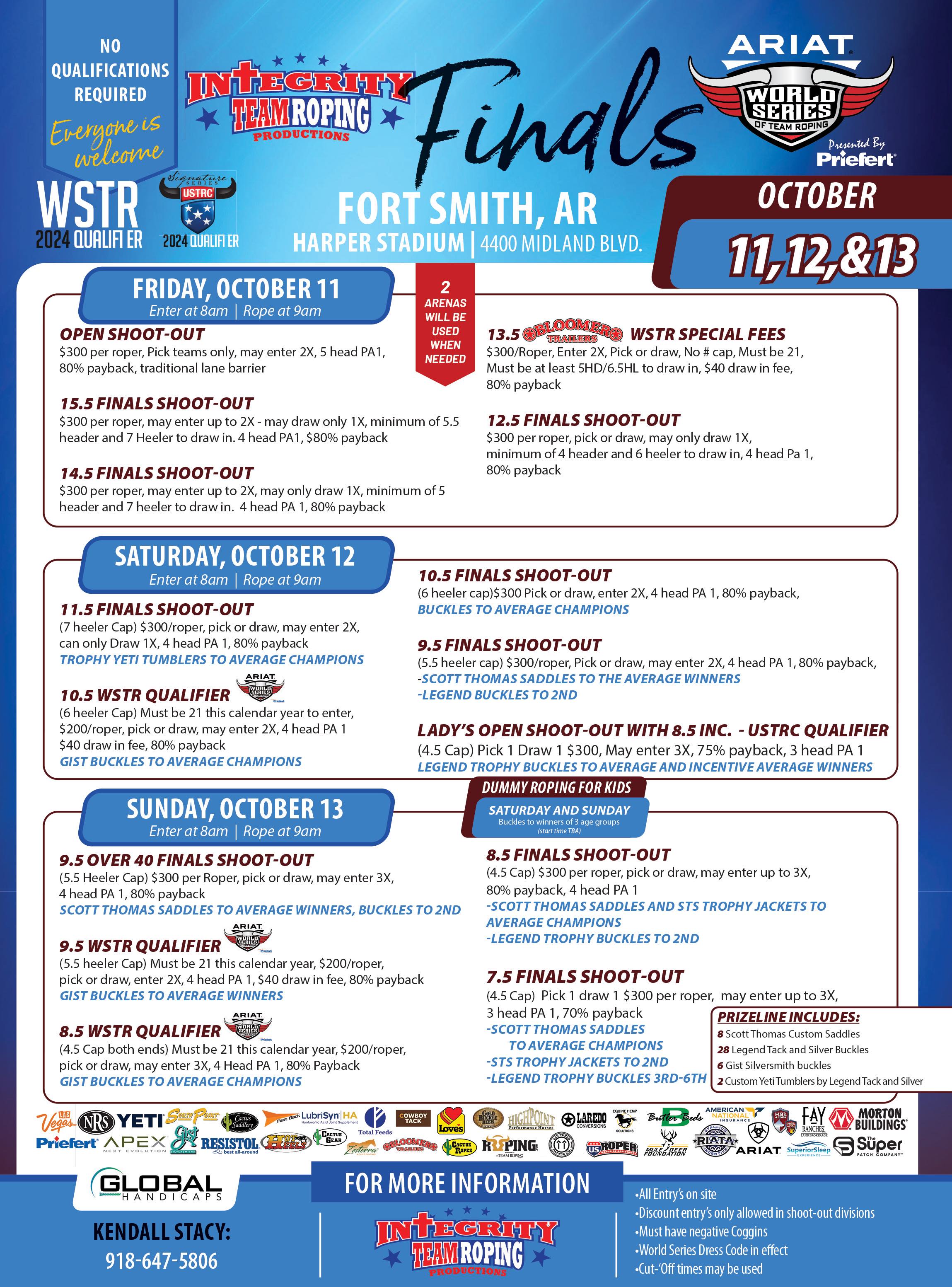 Calendar | World Series of Team Roping