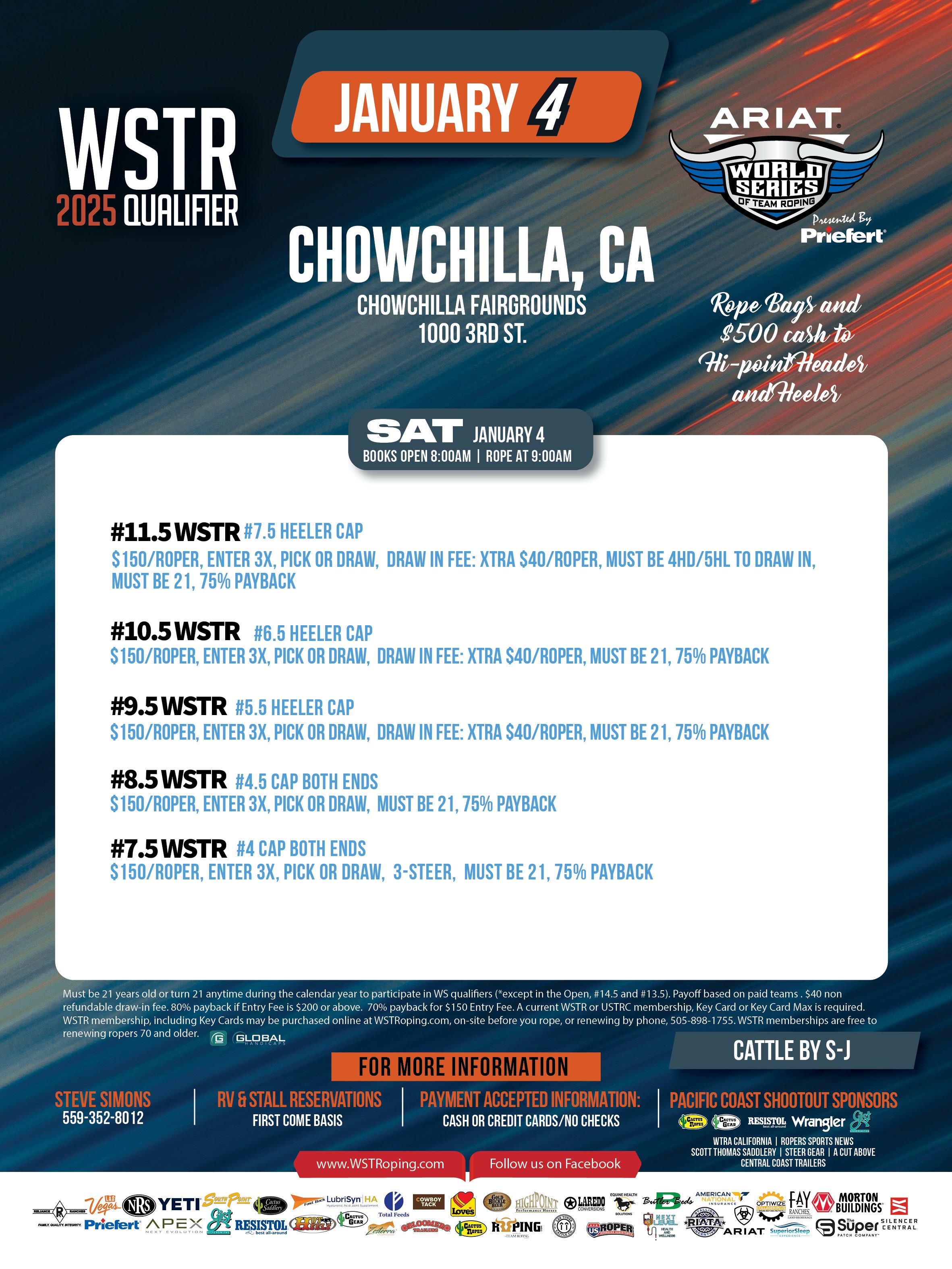 Calendar | World Series of Team Roping