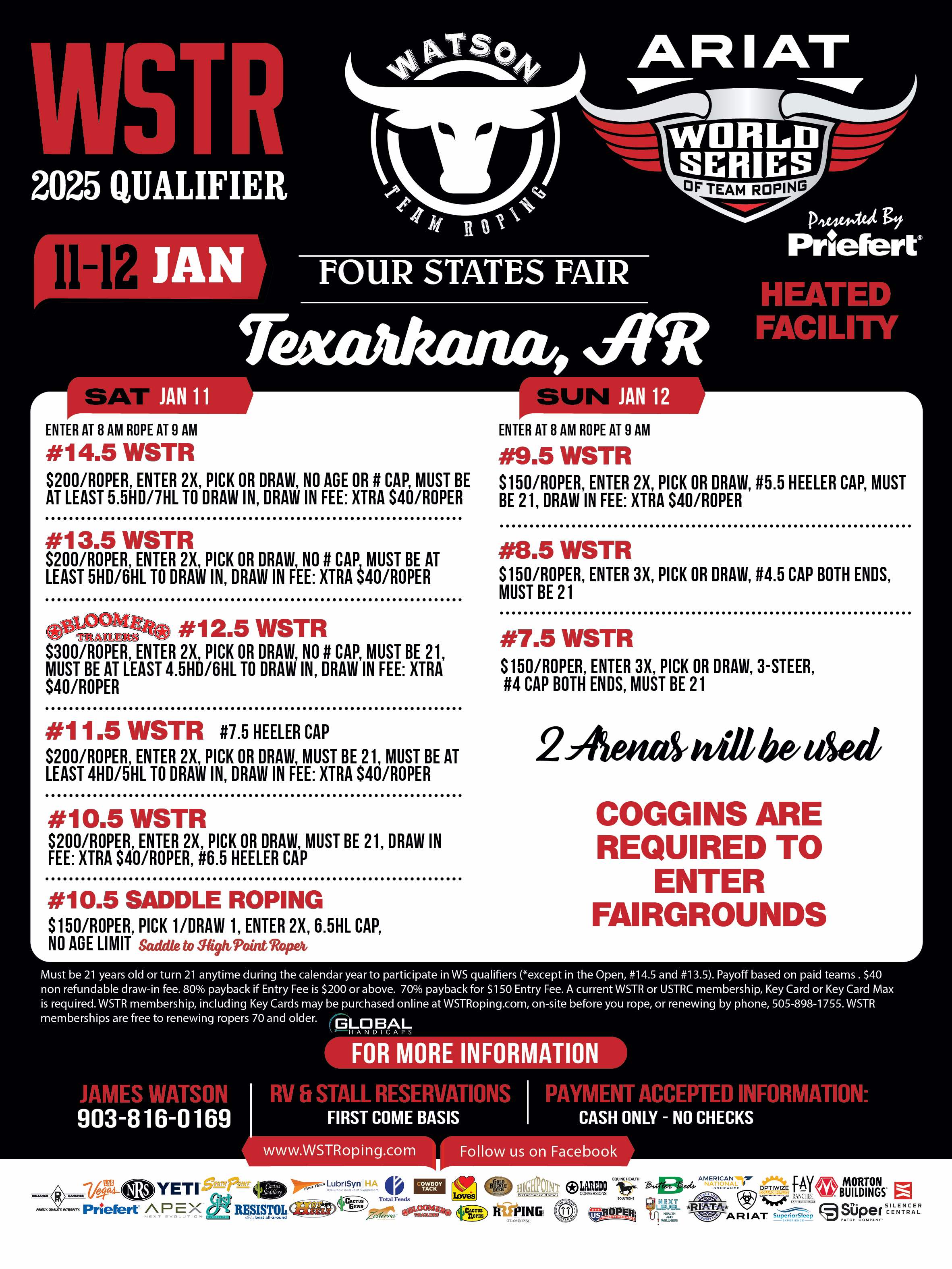 Calendar | World Series of Team Roping