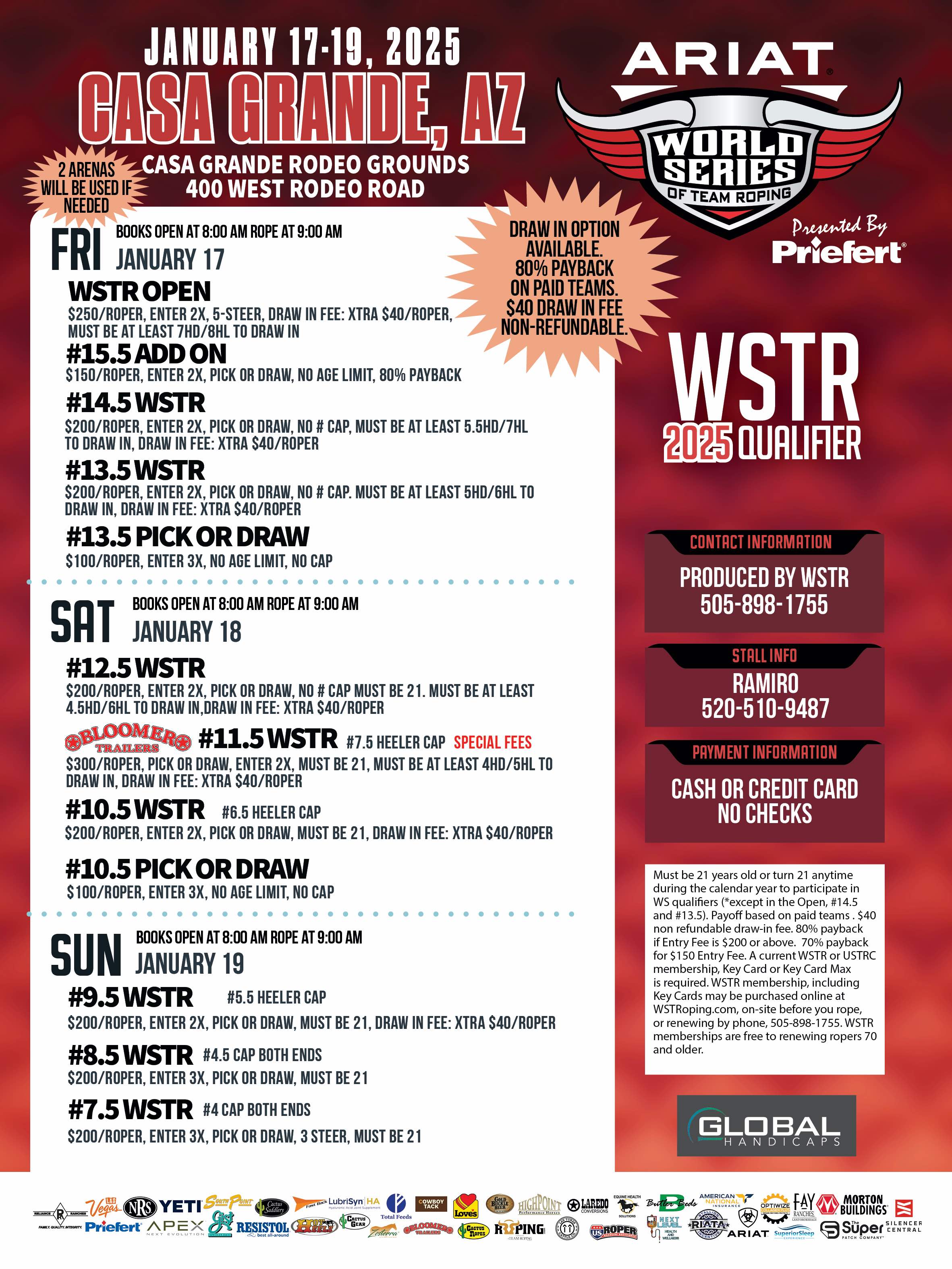 Calendar | World Series of Team Roping