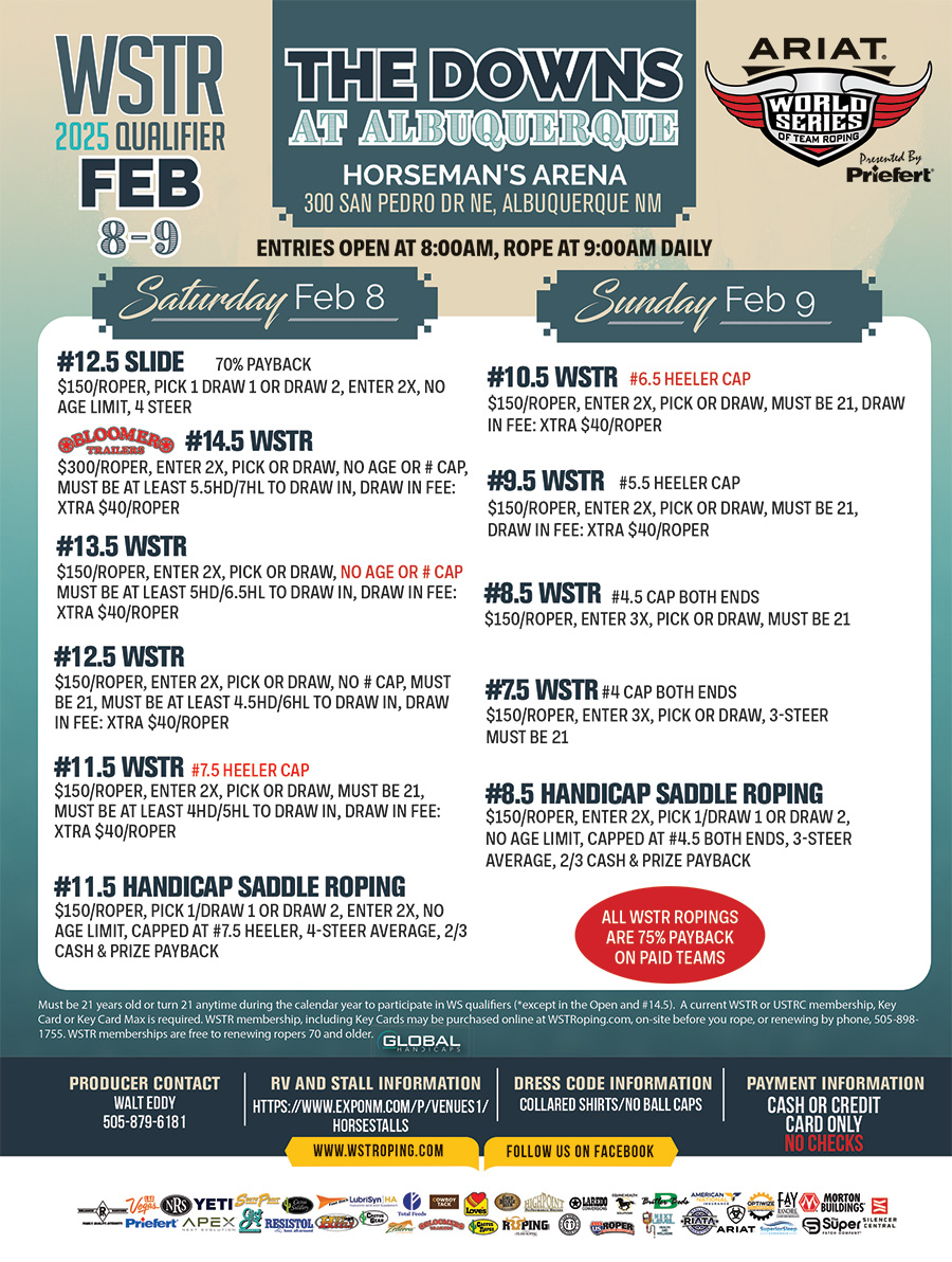 Calendar | World Series of Team Roping