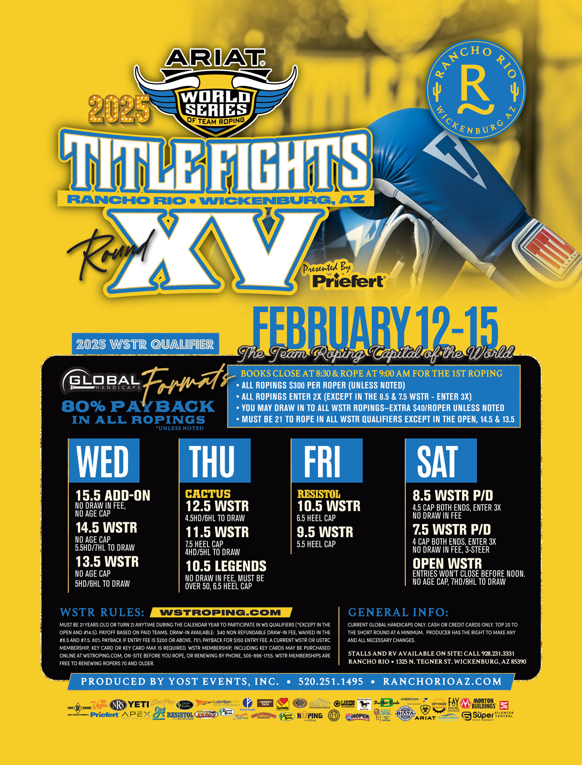 Calendar | World Series of Team Roping