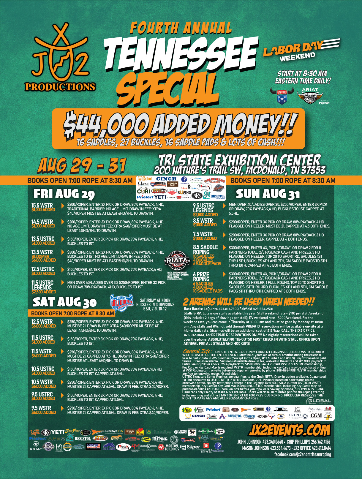 USTRC - United States Team Roping Championships