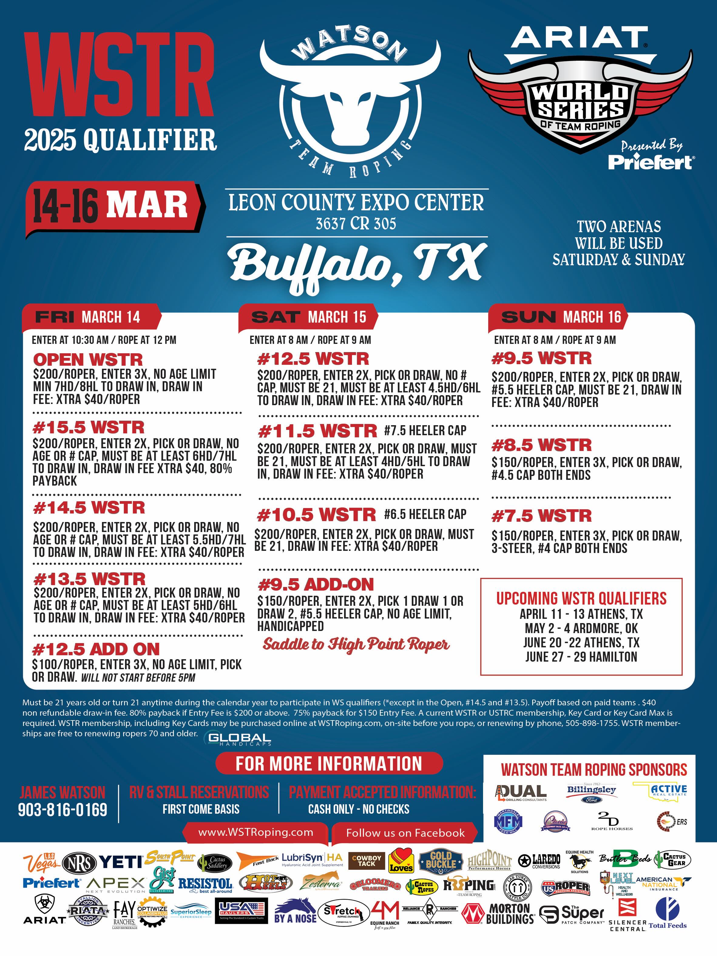 Calendar | World Series of Team Roping