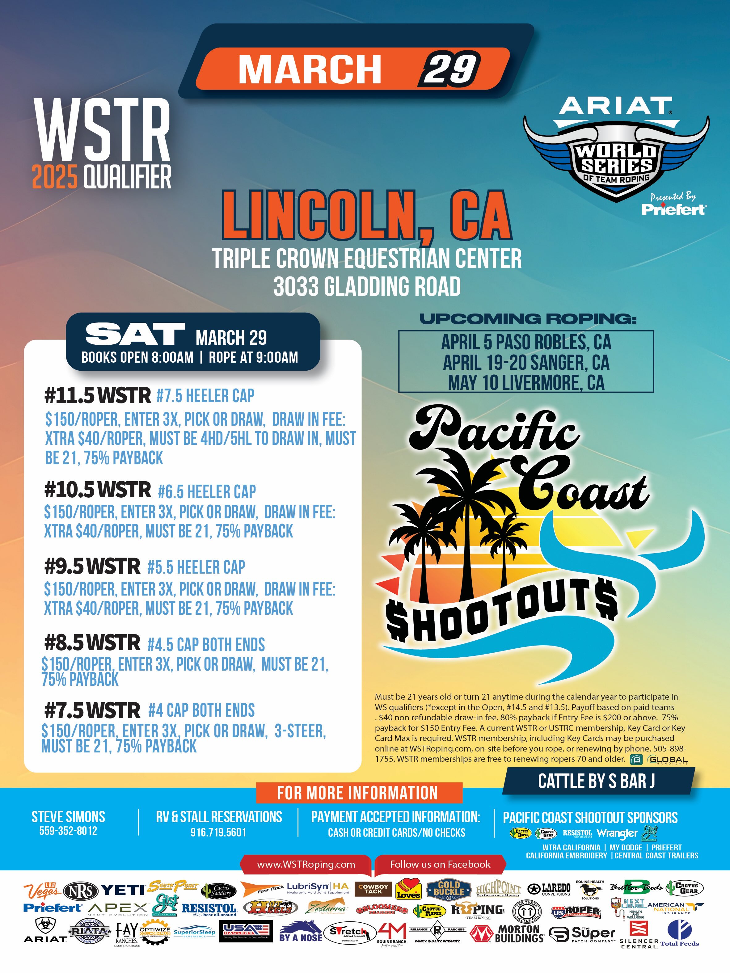 Calendar | World Series of Team Roping