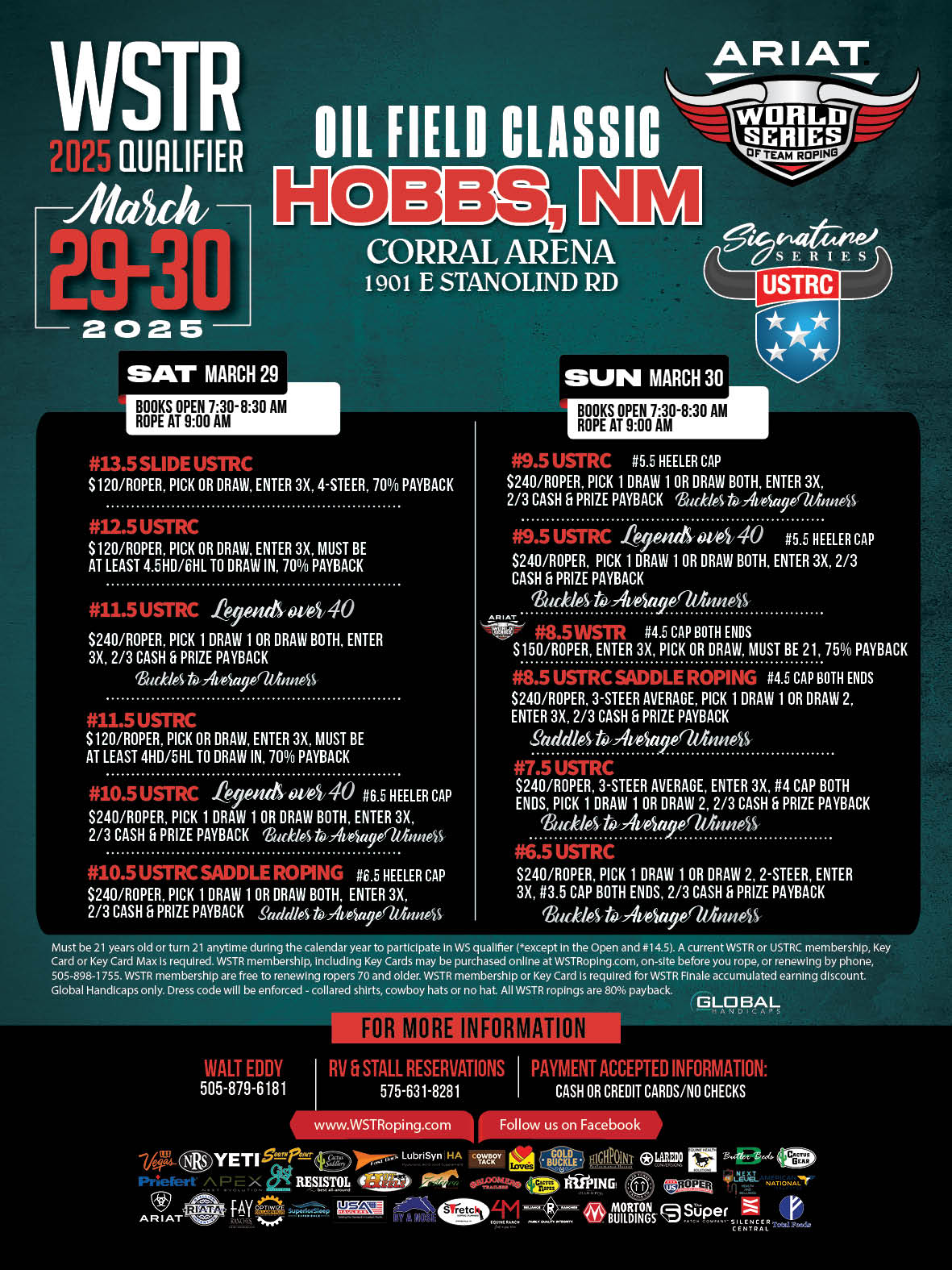 Calendar | World Series of Team Roping