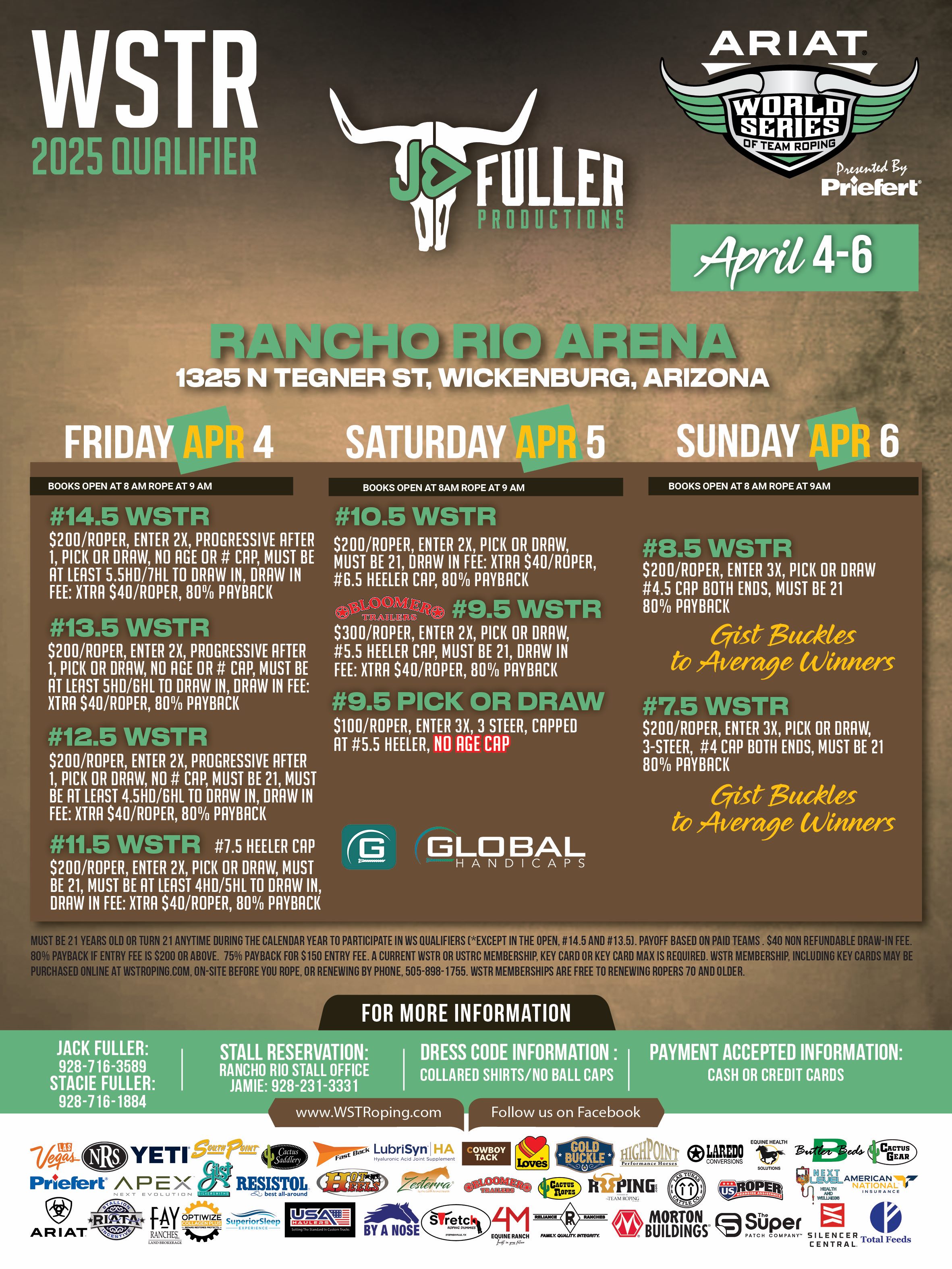 Calendar | World Series of Team Roping