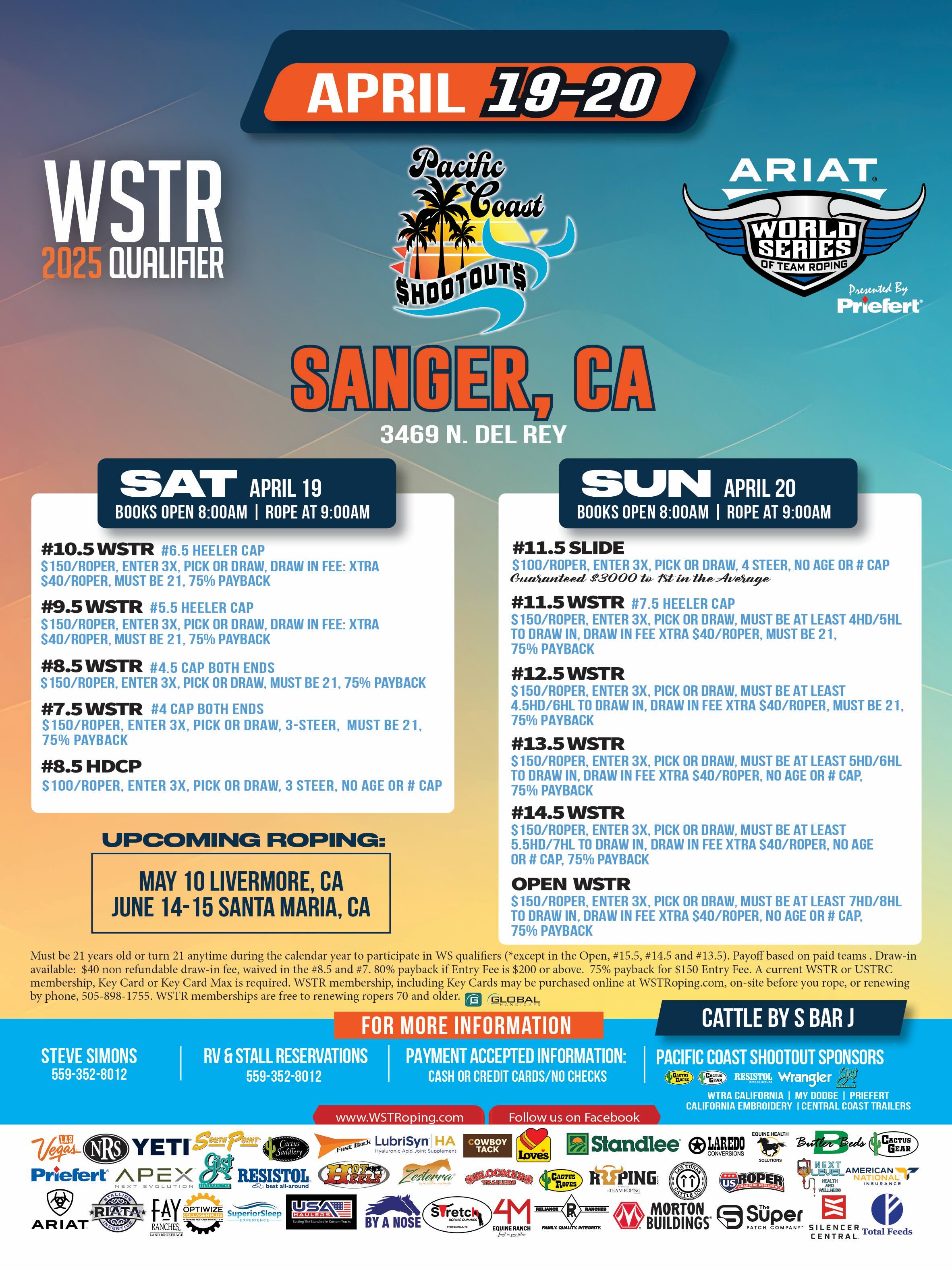 Calendar | World Series of Team Roping