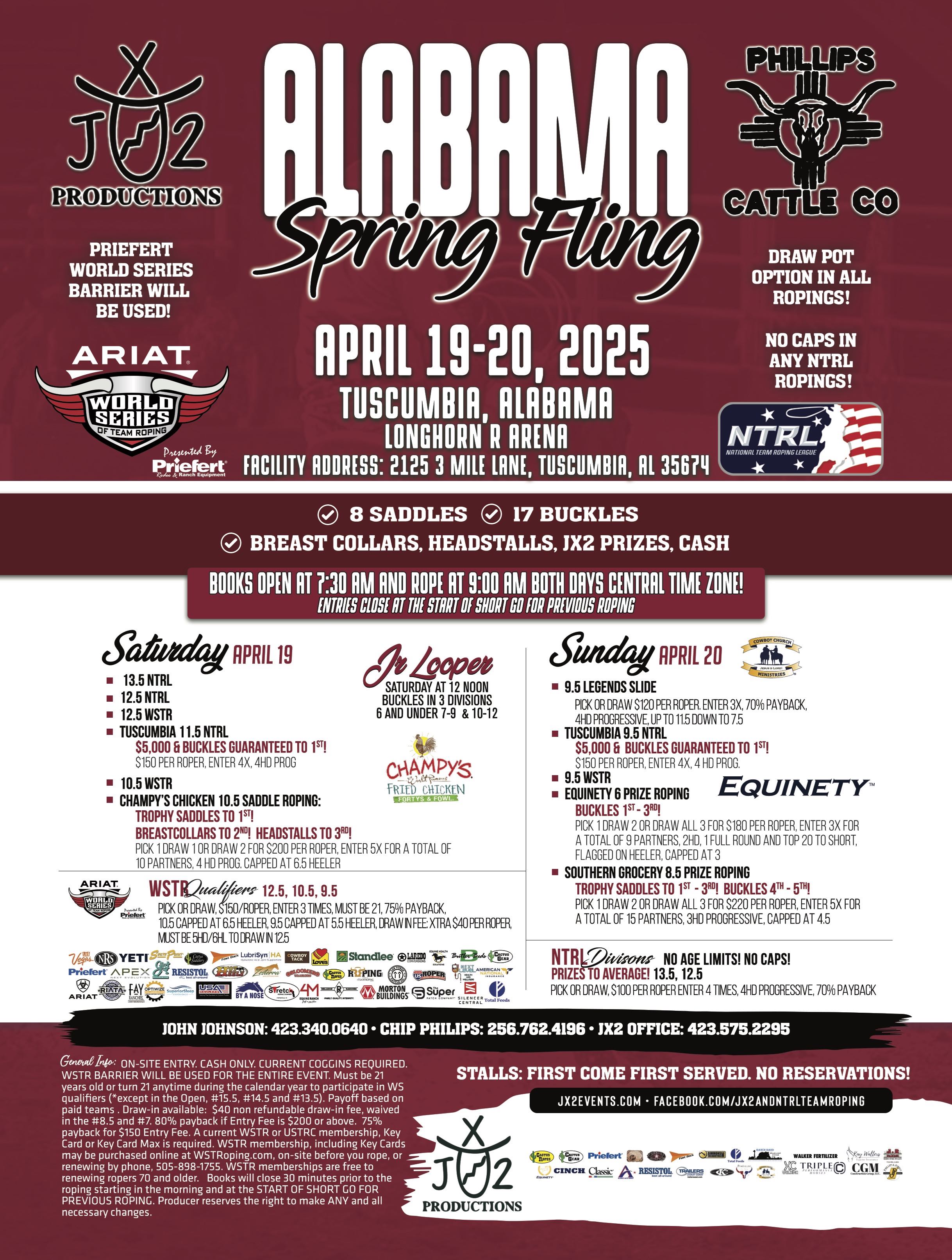 Calendar | World Series of Team Roping