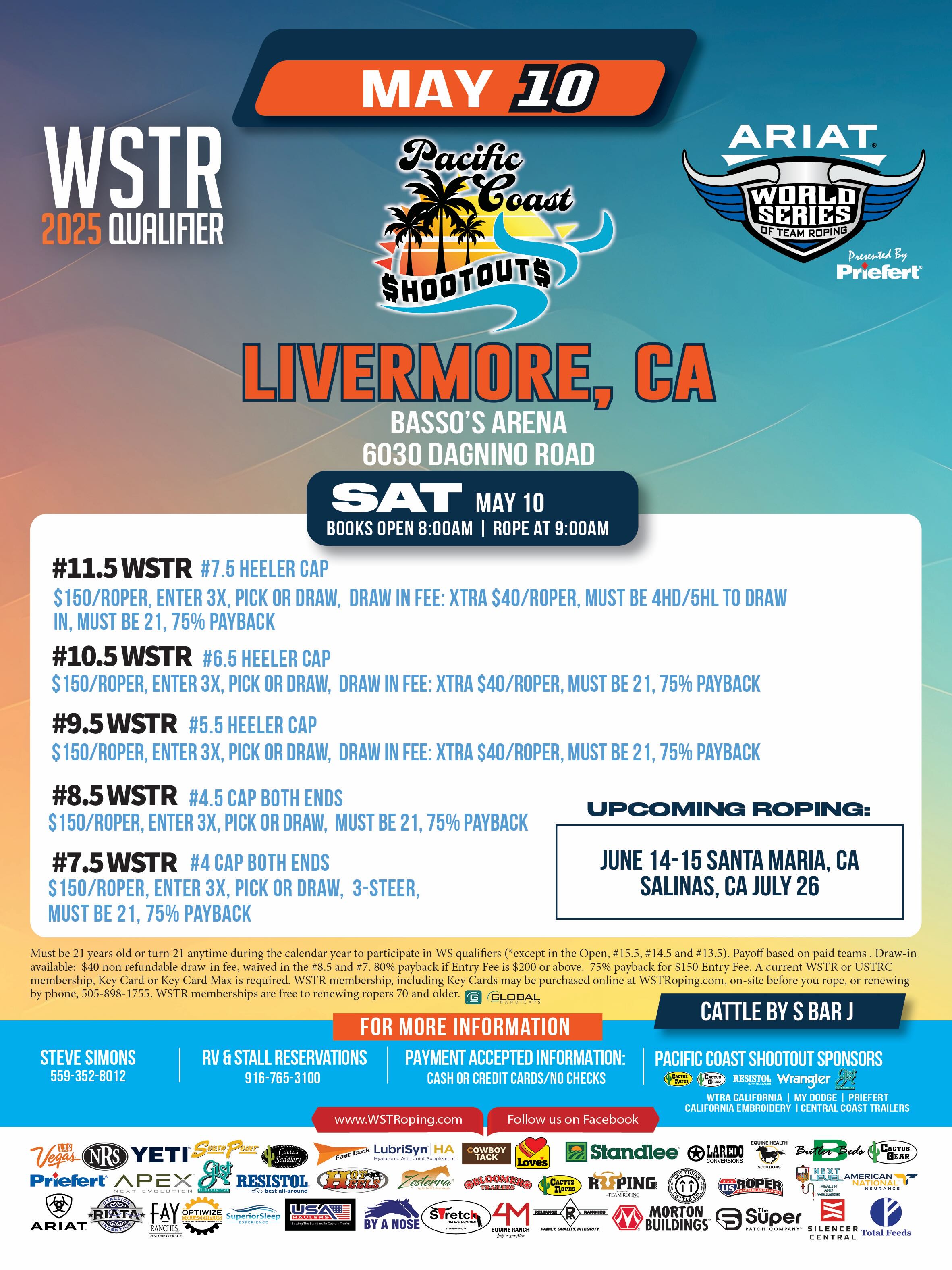 Calendar | World Series of Team Roping